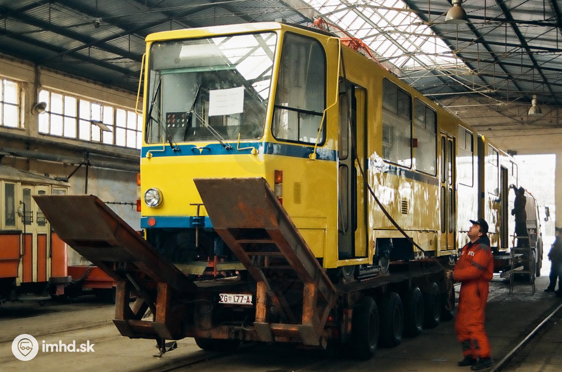 ČKD Tatra KT8 #506 • imhd.sk Košice