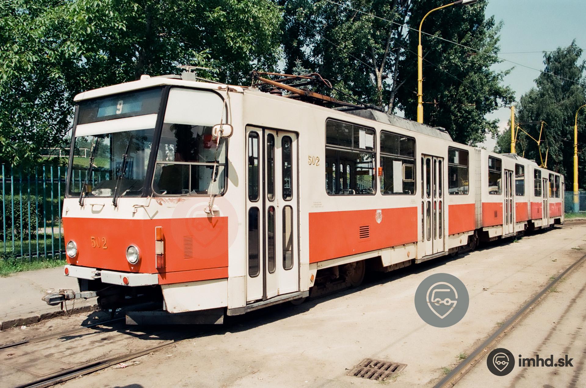ČKD Tatra KT8 #502 • imhd.sk Košice