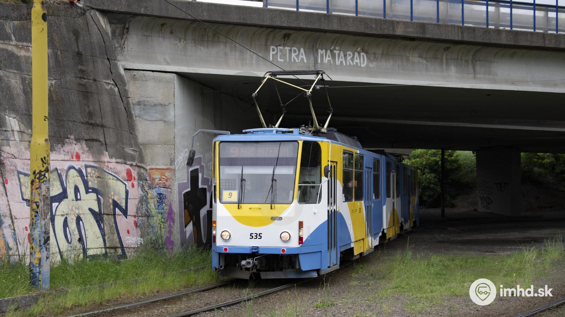 ČKD Tatra KT8 #535 • imhd.sk Košice