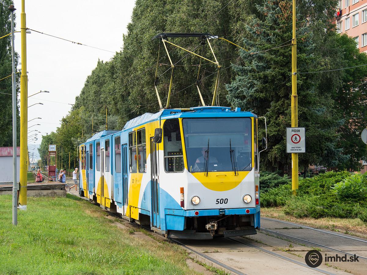 ČKD Tatra KT8 #500 • imhd.sk Košice