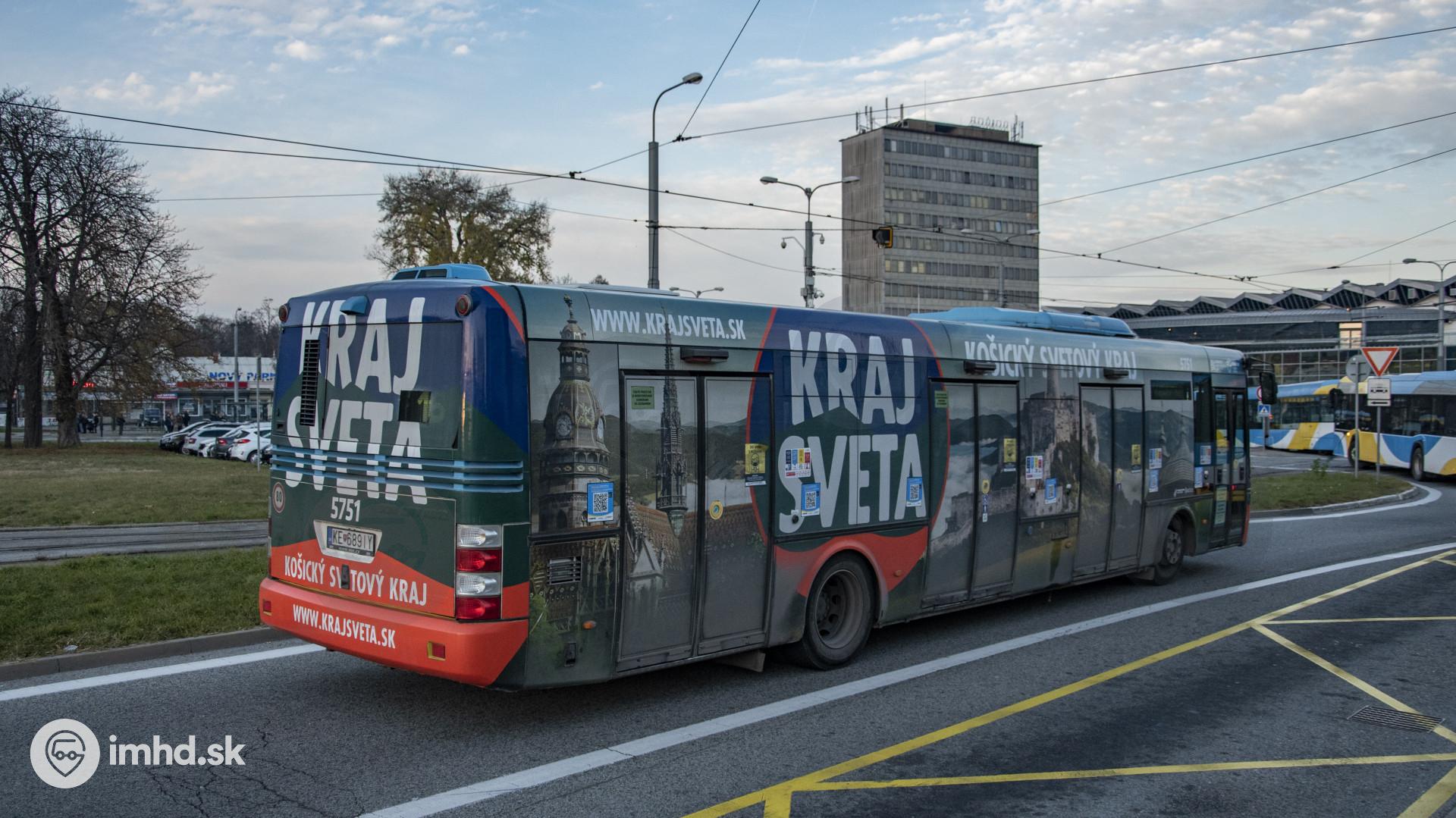 SOR NB 12 City #5751 • imhd.sk Košice