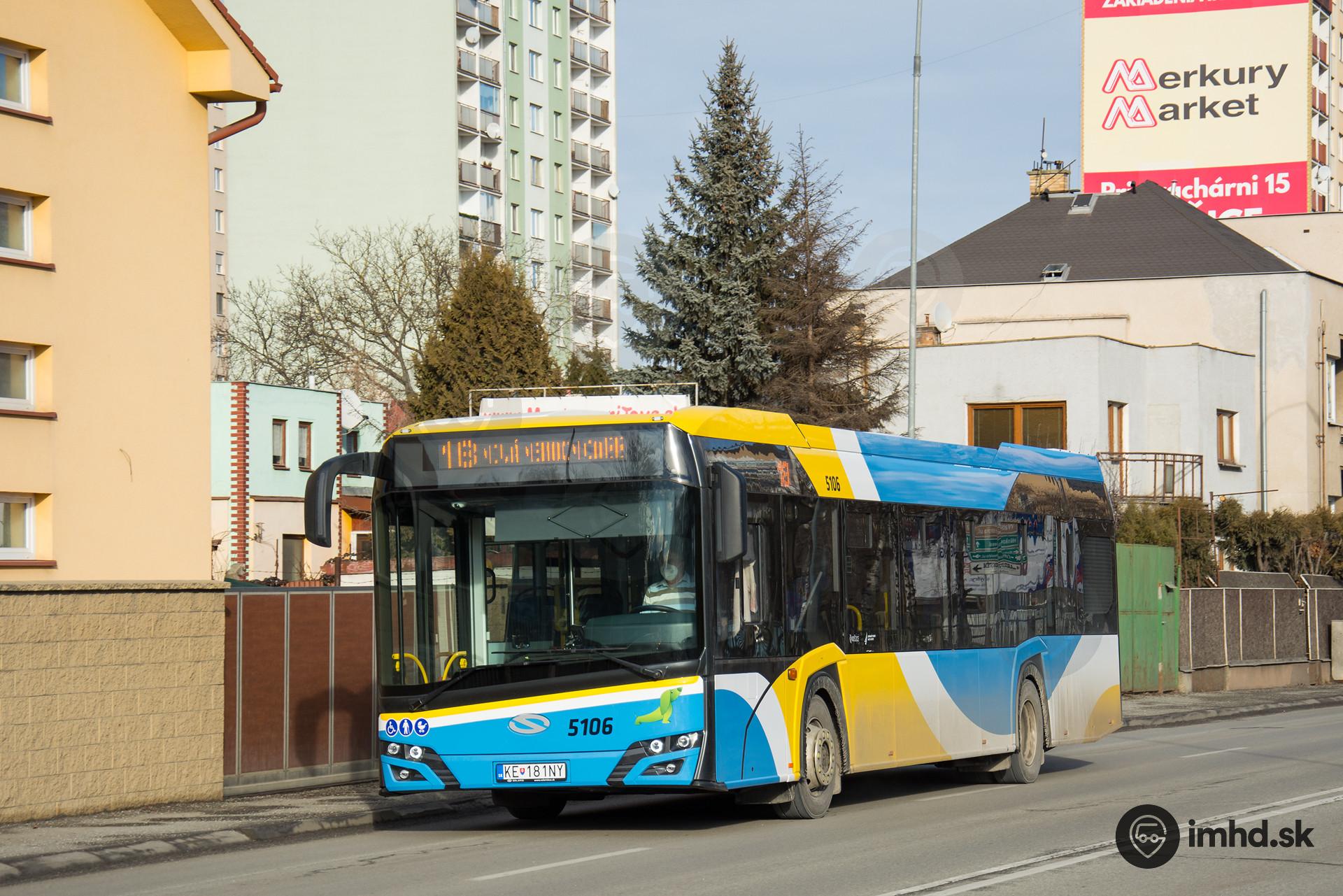 Drobné úpravy na linkách MHD (od 1.6.2024) • imhd.sk Košice