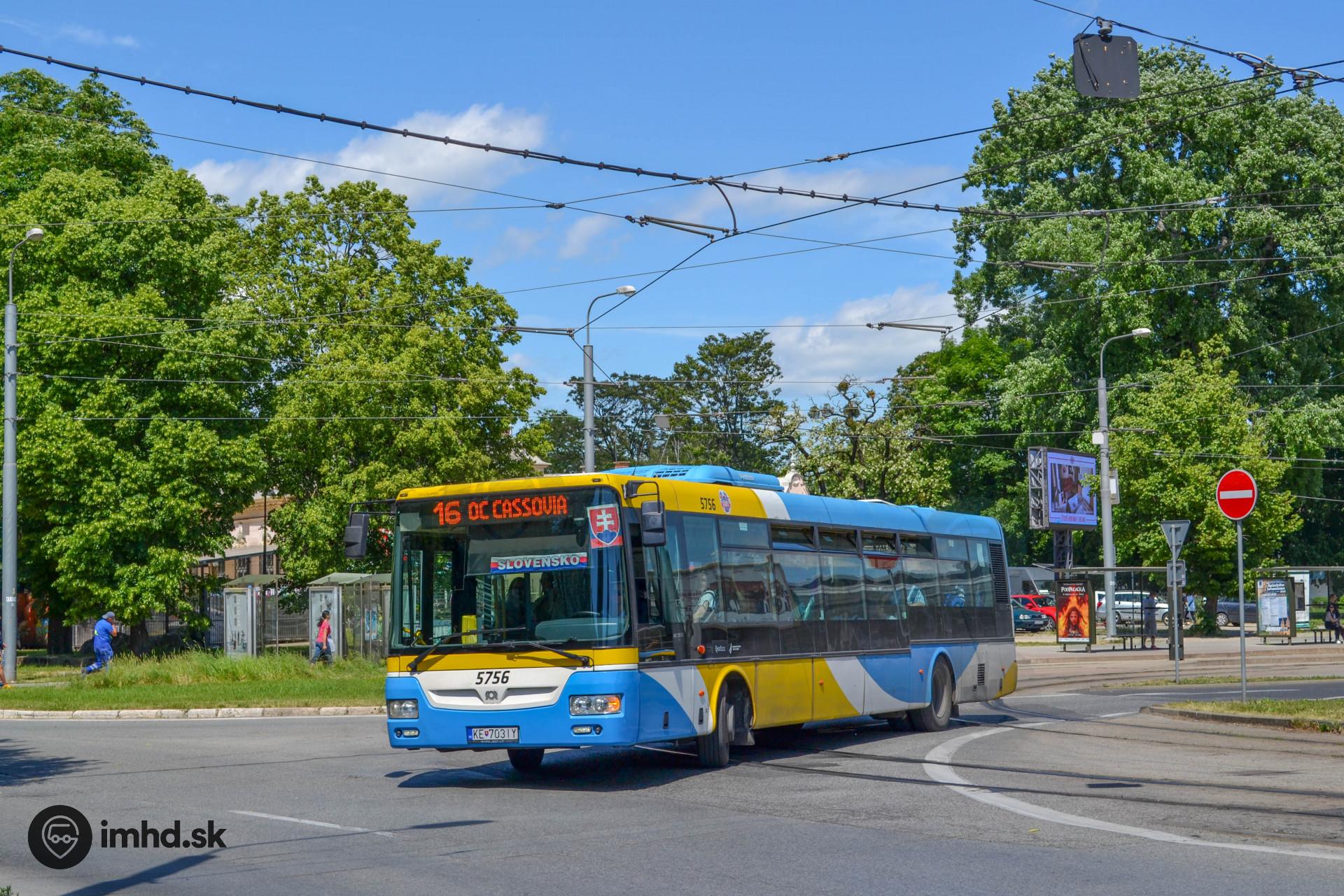 SOR NB 12 City #5756 • imhd.sk Košice