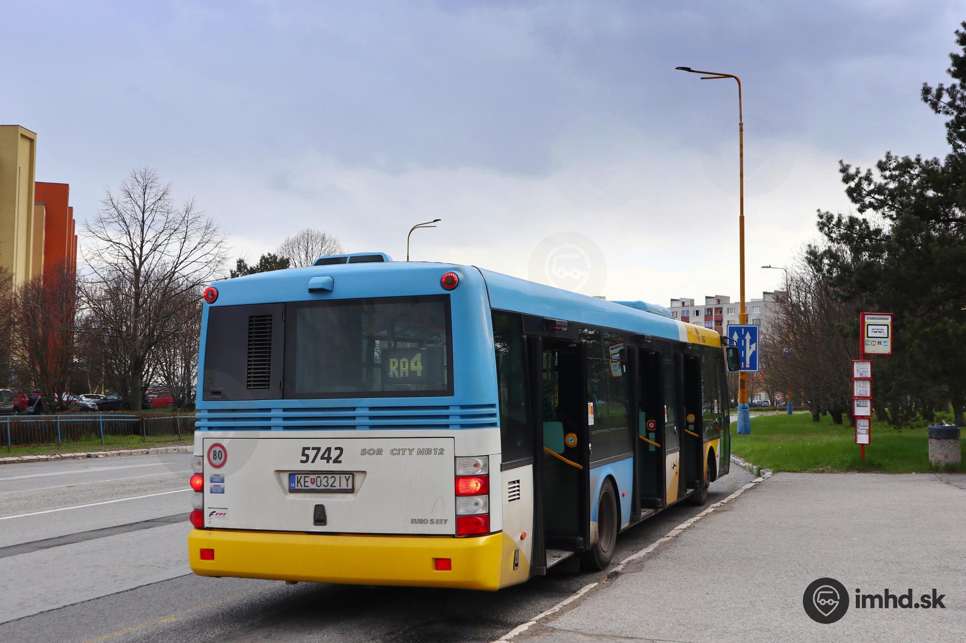 SOR NB 12 City #5742 • imhd.sk Košice