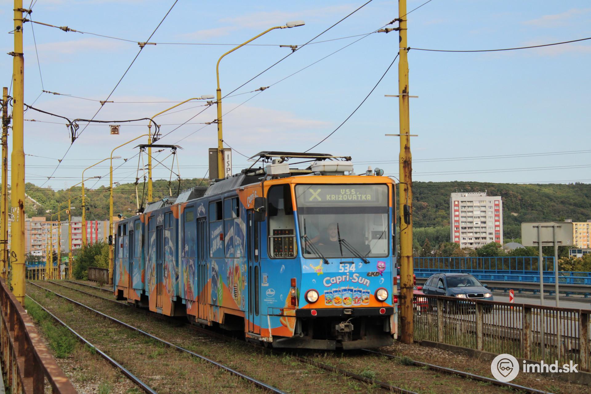 ČKD Tatra KT8 #534 • imhd.sk Košice