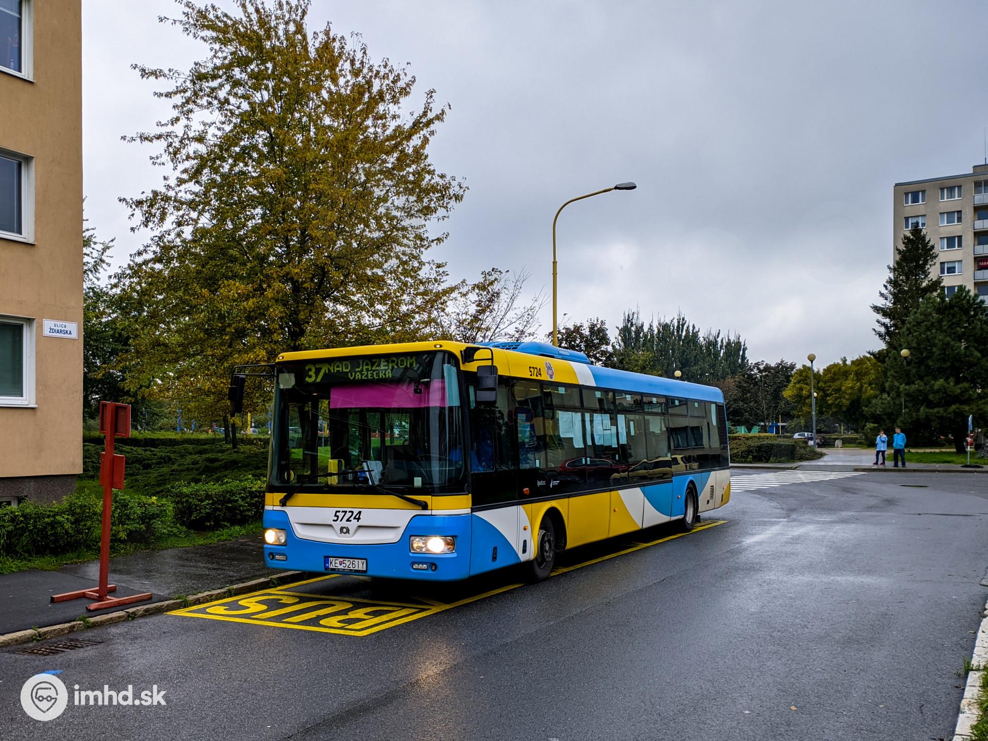 SOR NB 12 City #5724 • imhd.sk Košice
