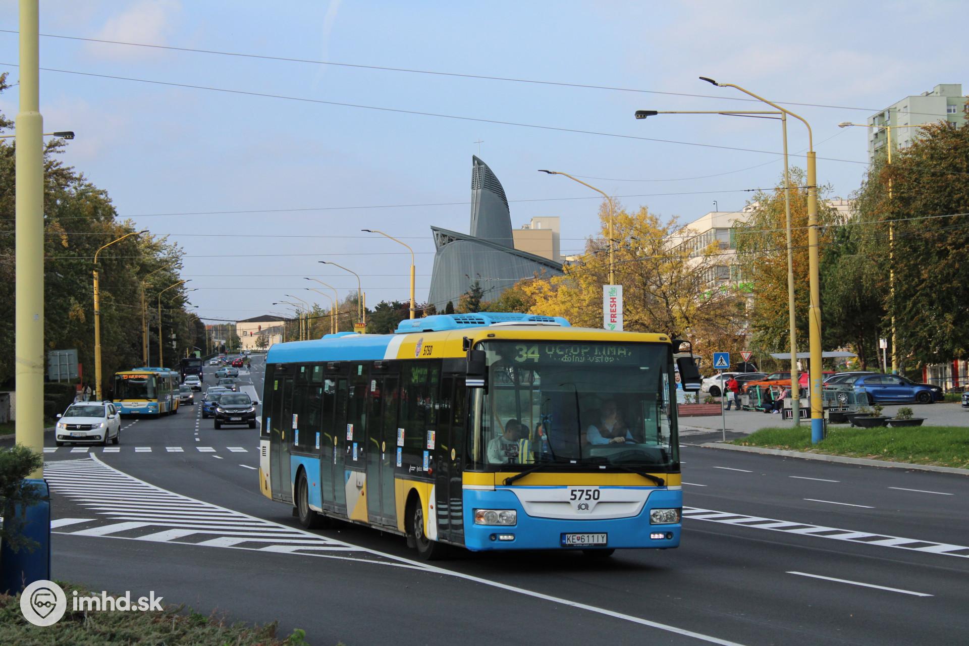 SOR NB 12 City #5750 • imhd.sk Košice