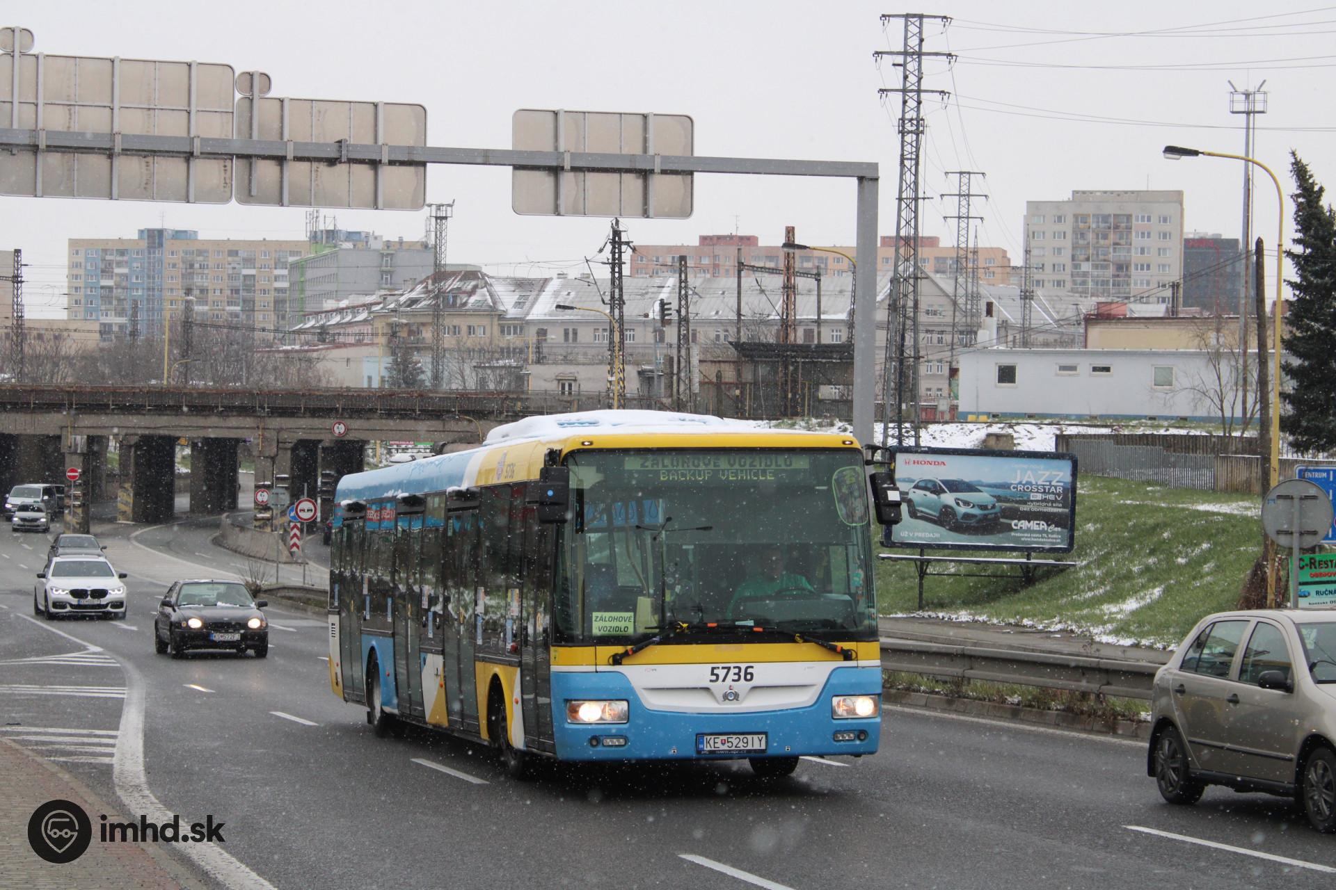 SOR NB 12 City #5736 • imhd.sk Košice