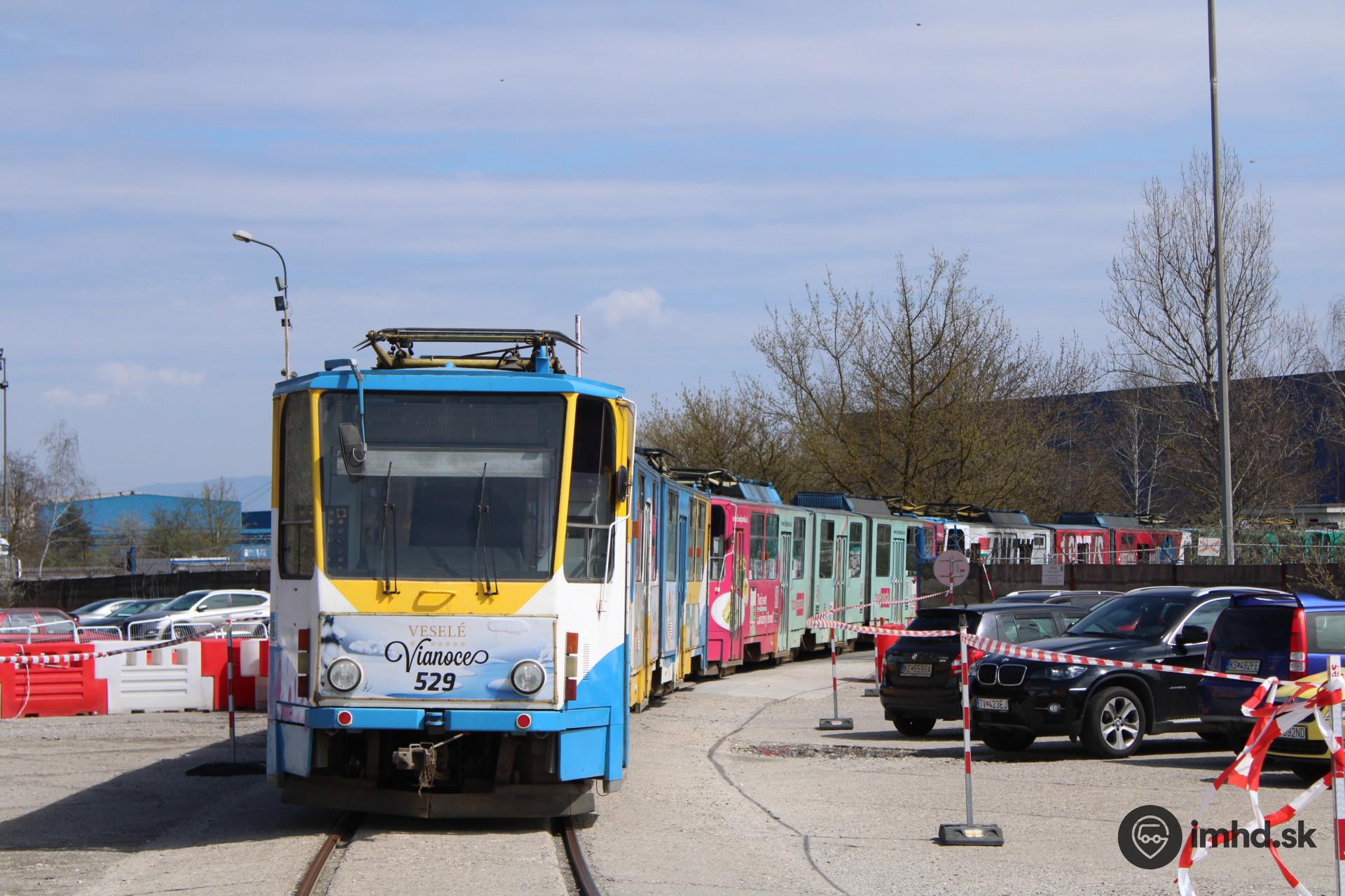 ČKD Tatra KT8 #529 • imhd.sk Košice