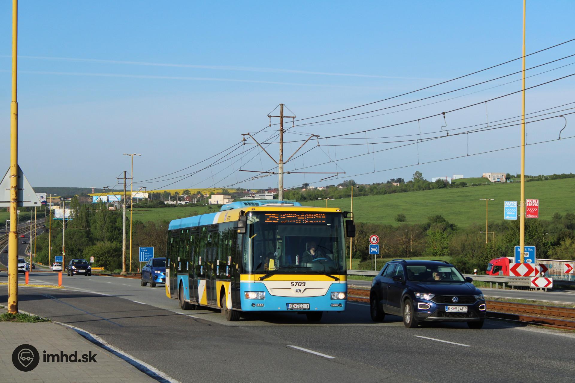 SOR NB 12 City #5709 • imhd.sk Košice