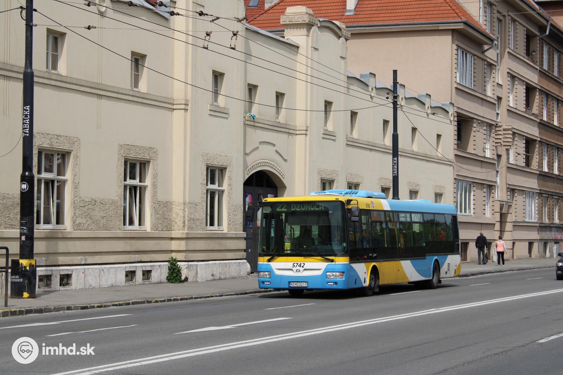 SOR NB 12 City #5742 • imhd.sk Košice