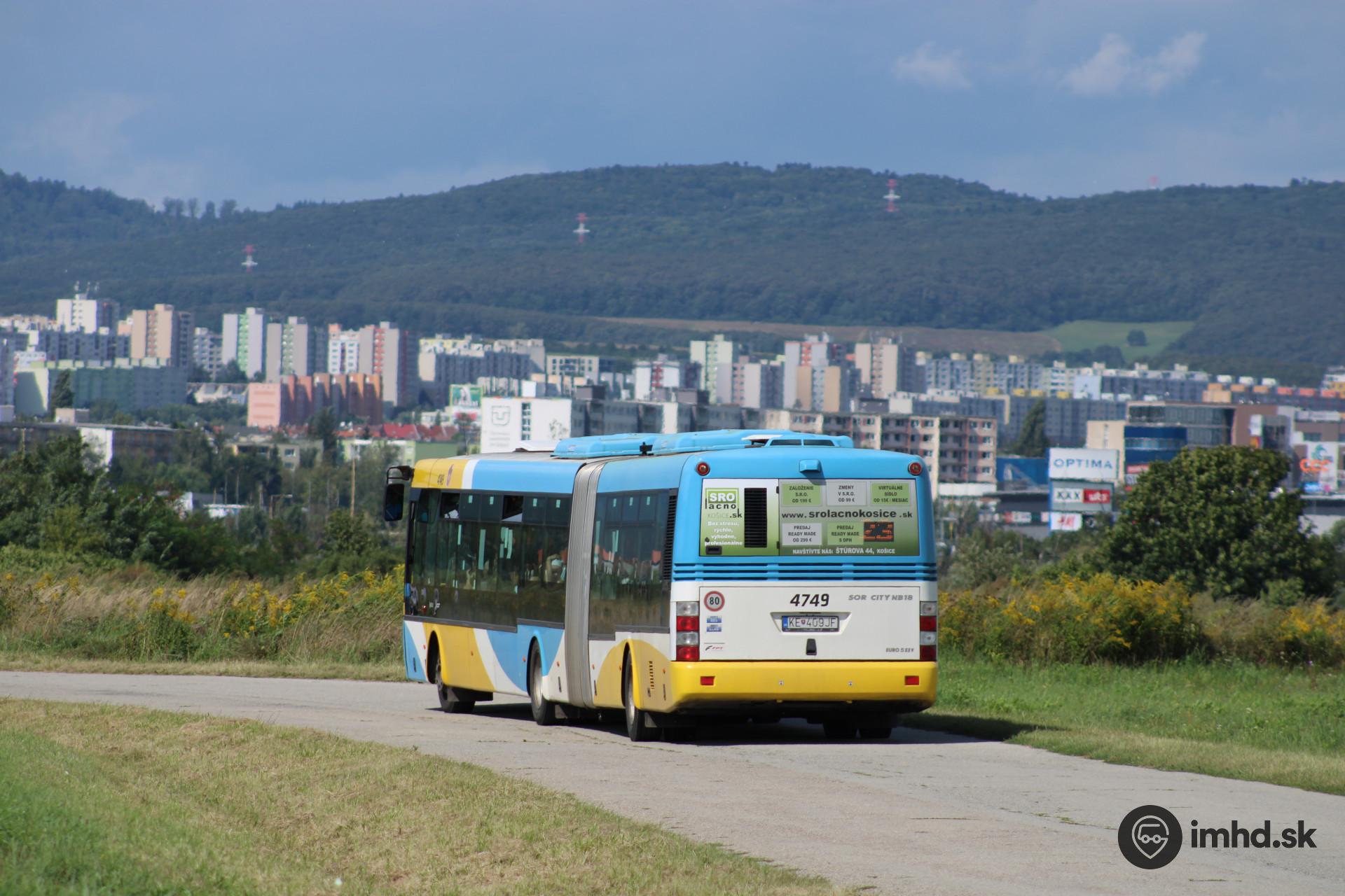 SOR NB 18 City #4749 • imhd.sk Košice