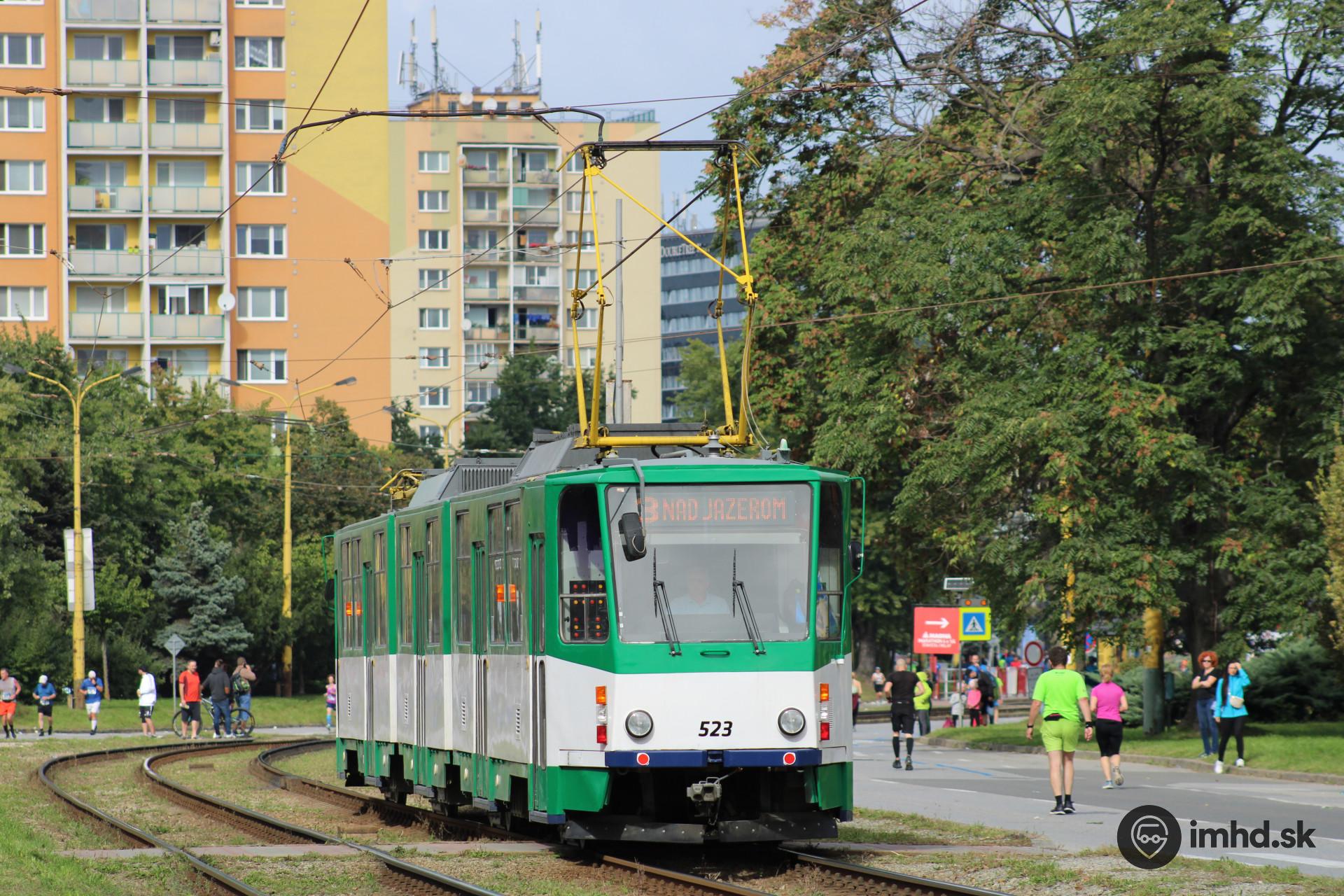 ČKD Tatra KT8 #523 • imhd.sk Košice