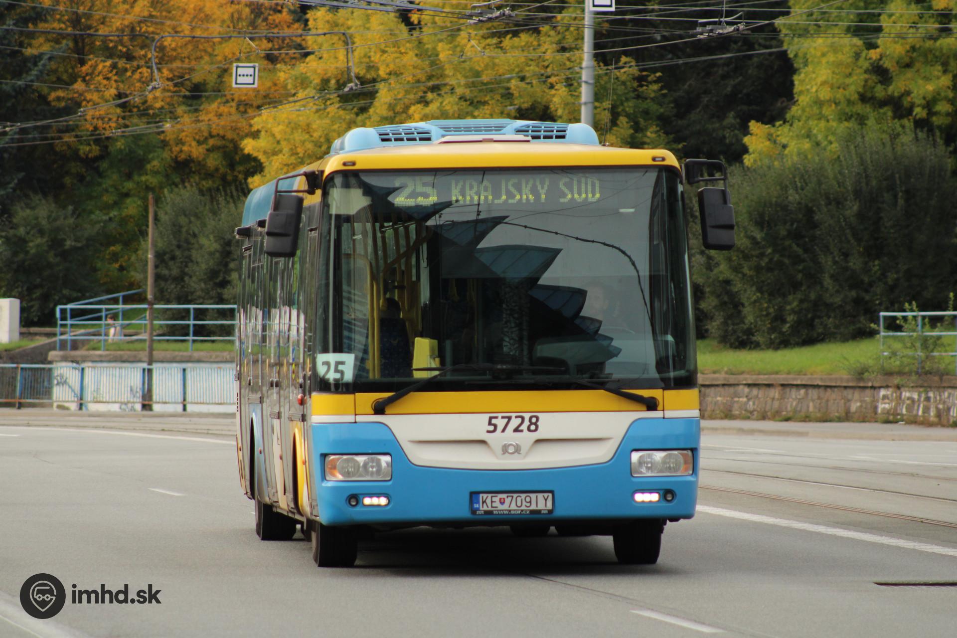 SOR NB 12 City #5728 • imhd.sk Košice