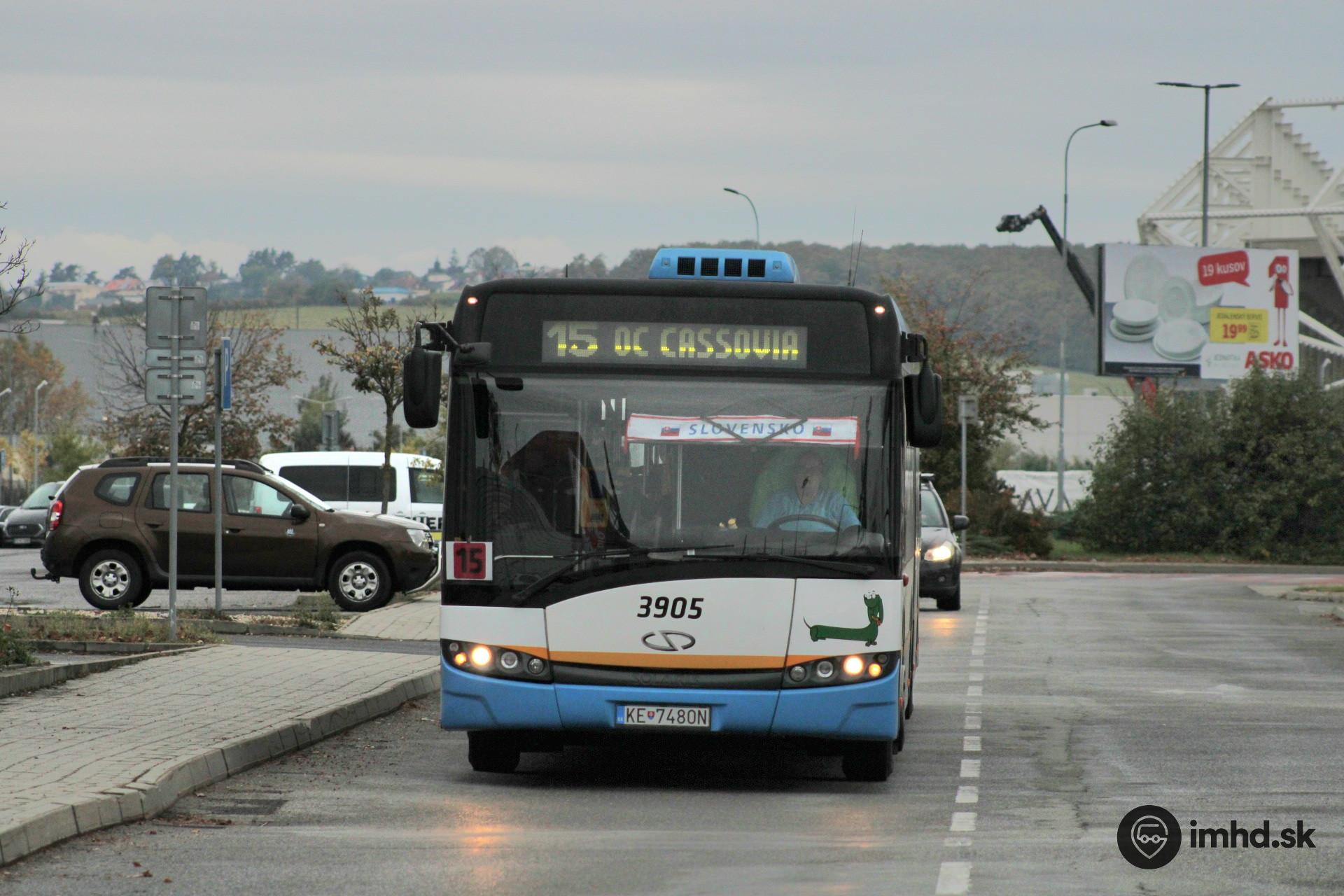 #3905, #3904 a #3535 nachystané v Garáži Hranečník • imhd.sk Košice