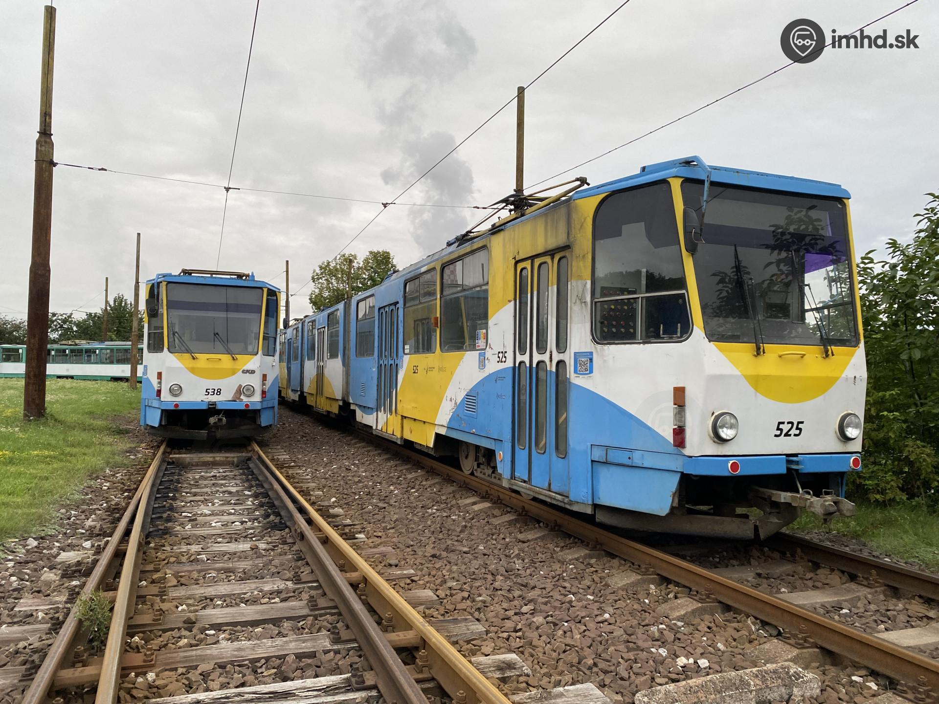 ČKD Tatra KT8 #525 • imhd.sk Košice