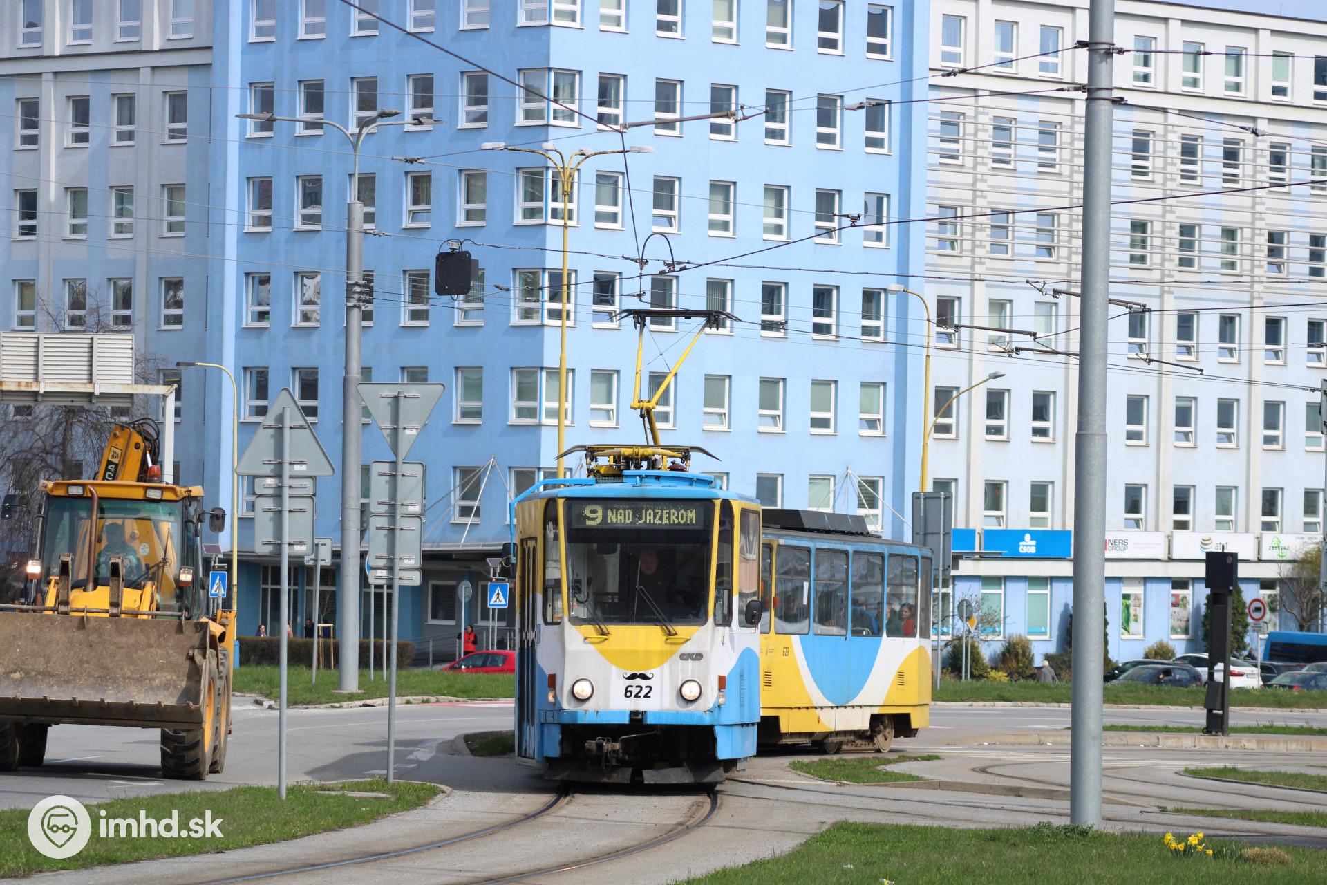 #622, 623, linka 9, Nám. Maratónu mieru • imhd.sk Košice