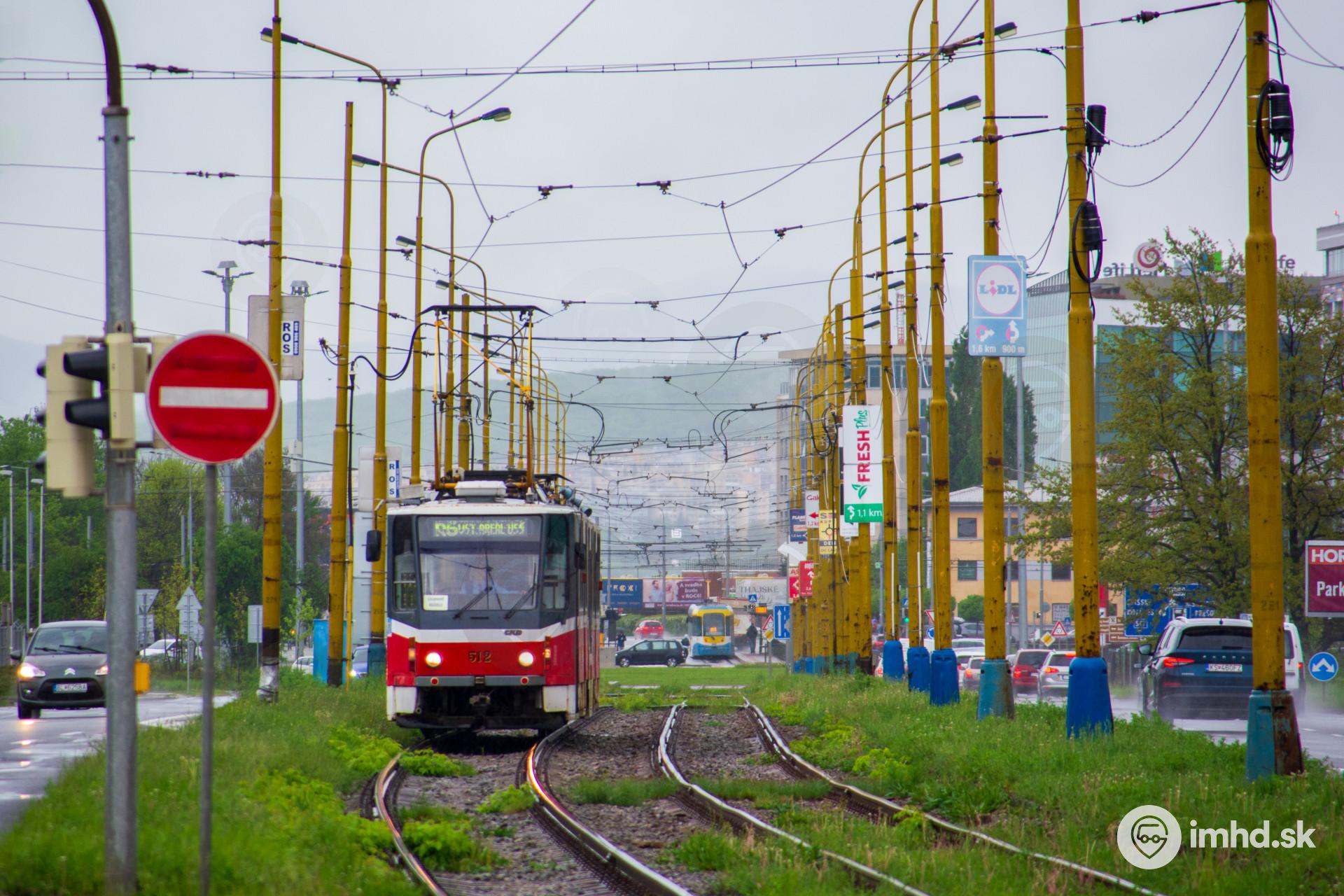 ČKD Tatra KT8 #512 • imhd.sk Košice