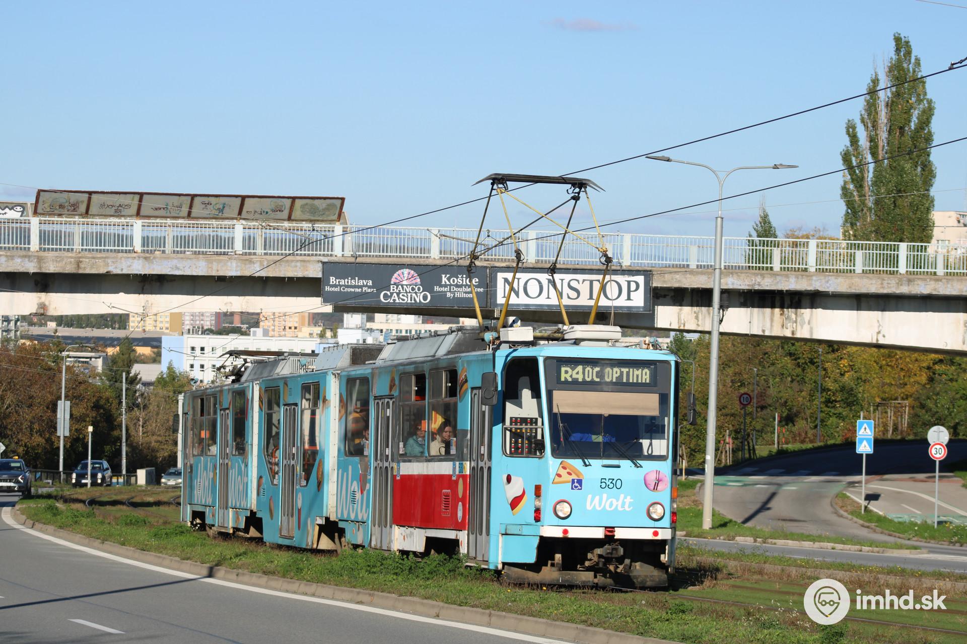 ČKD Tatra KT8 #530 • imhd.sk Košice