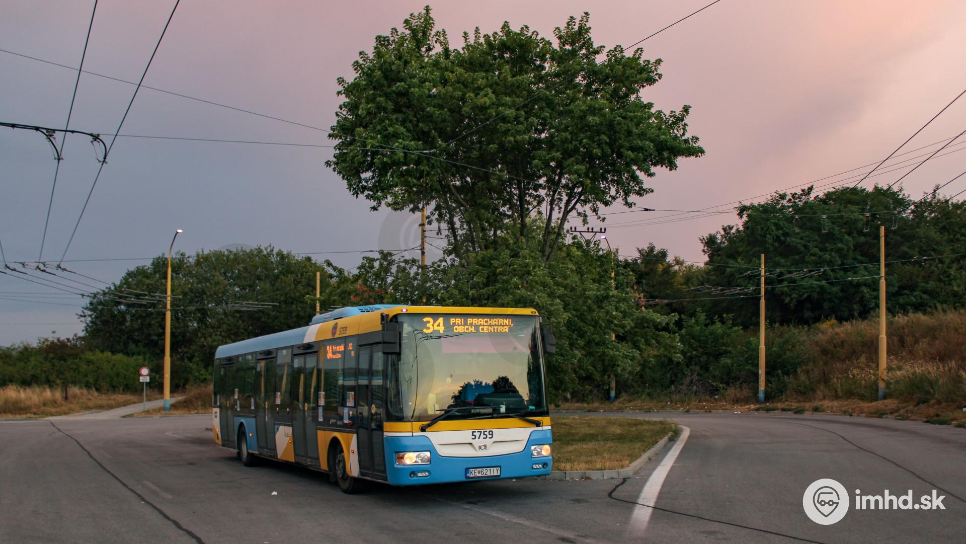 SOR NB 12 City #5759 • imhd.sk Košice