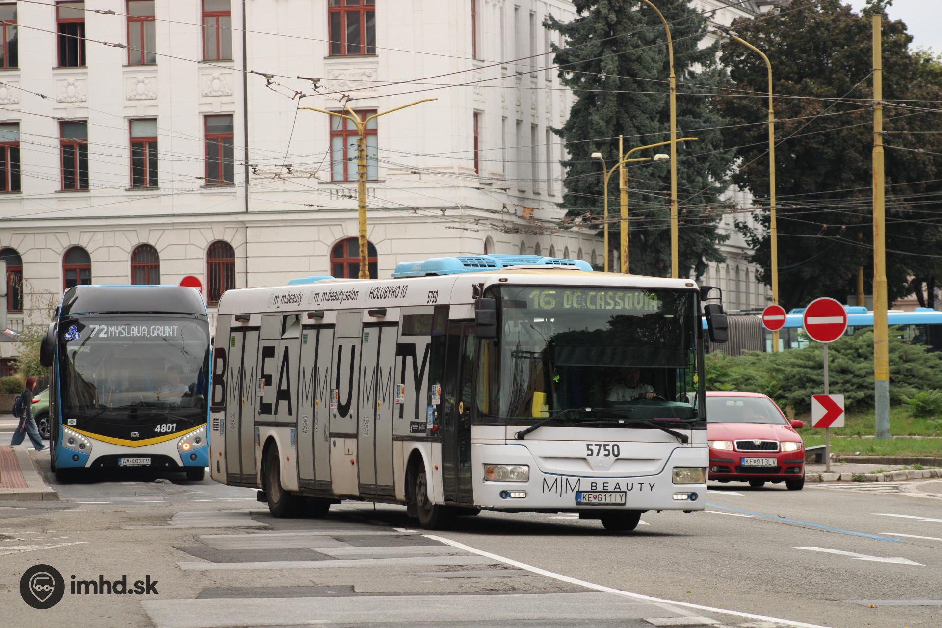 SOR NB 12 City #5750 • imhd.sk Košice