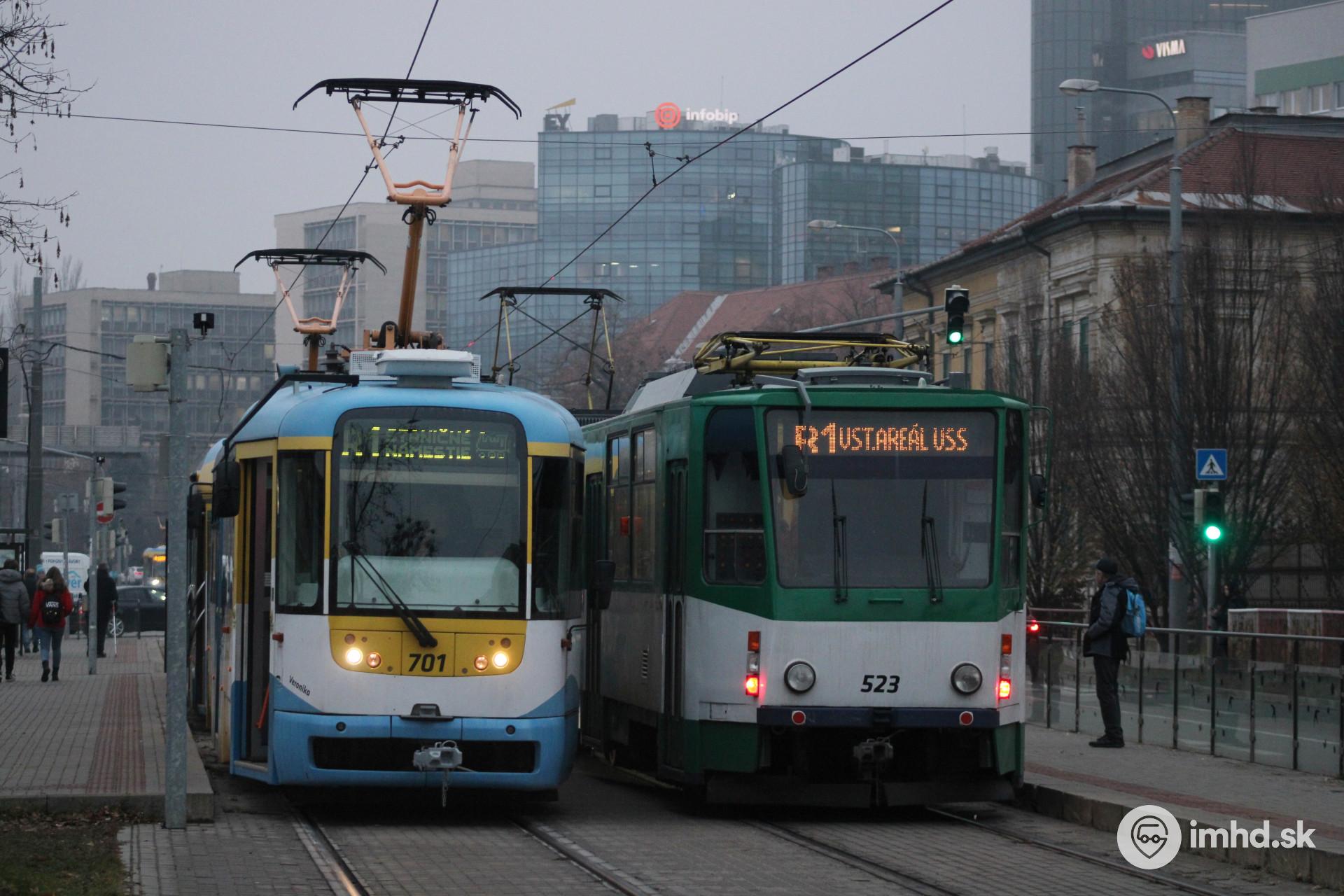 ČKD Tatra KT8 #523 • imhd.sk Košice