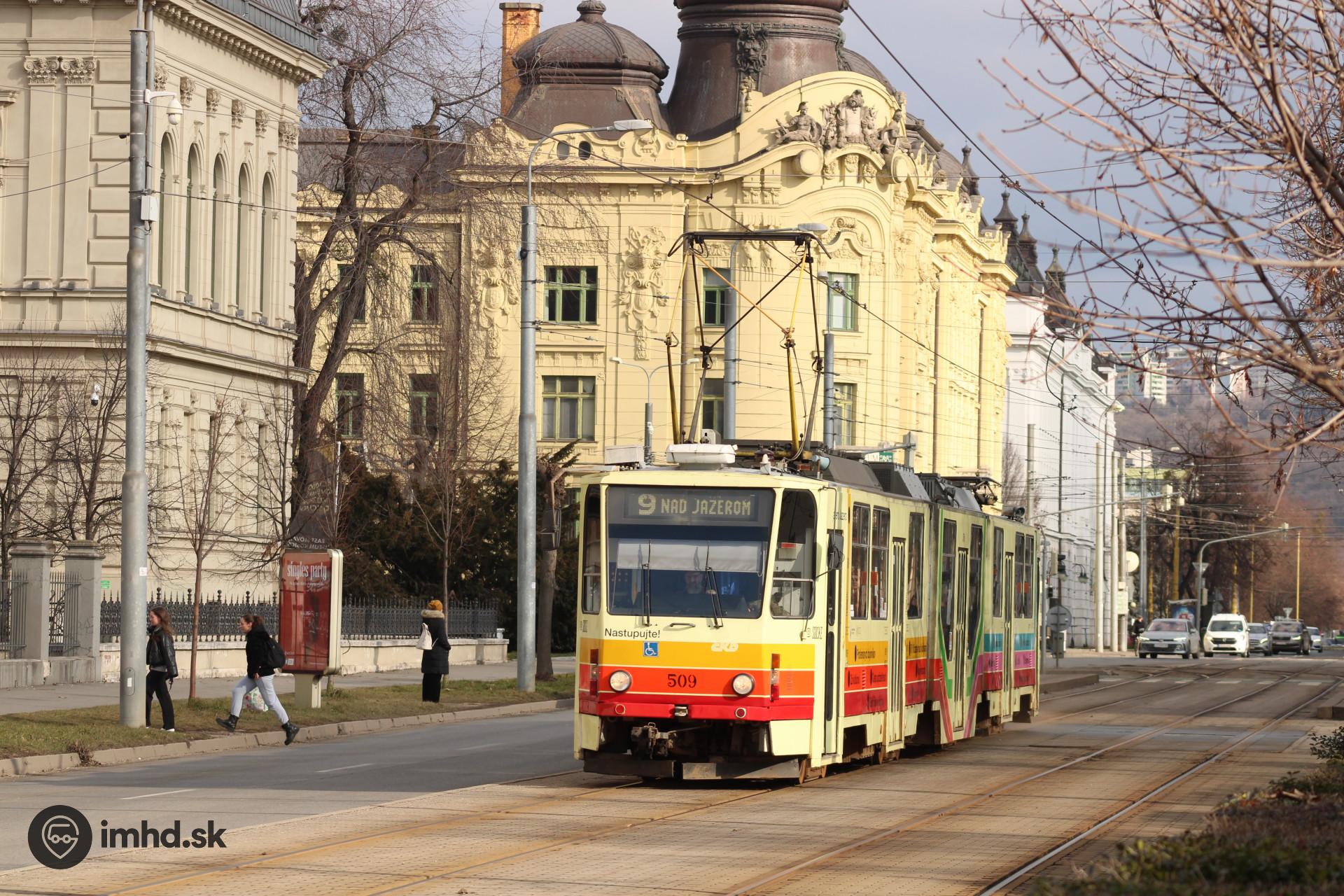 ČKD Tatra KT8 #509 • imhd.sk Košice