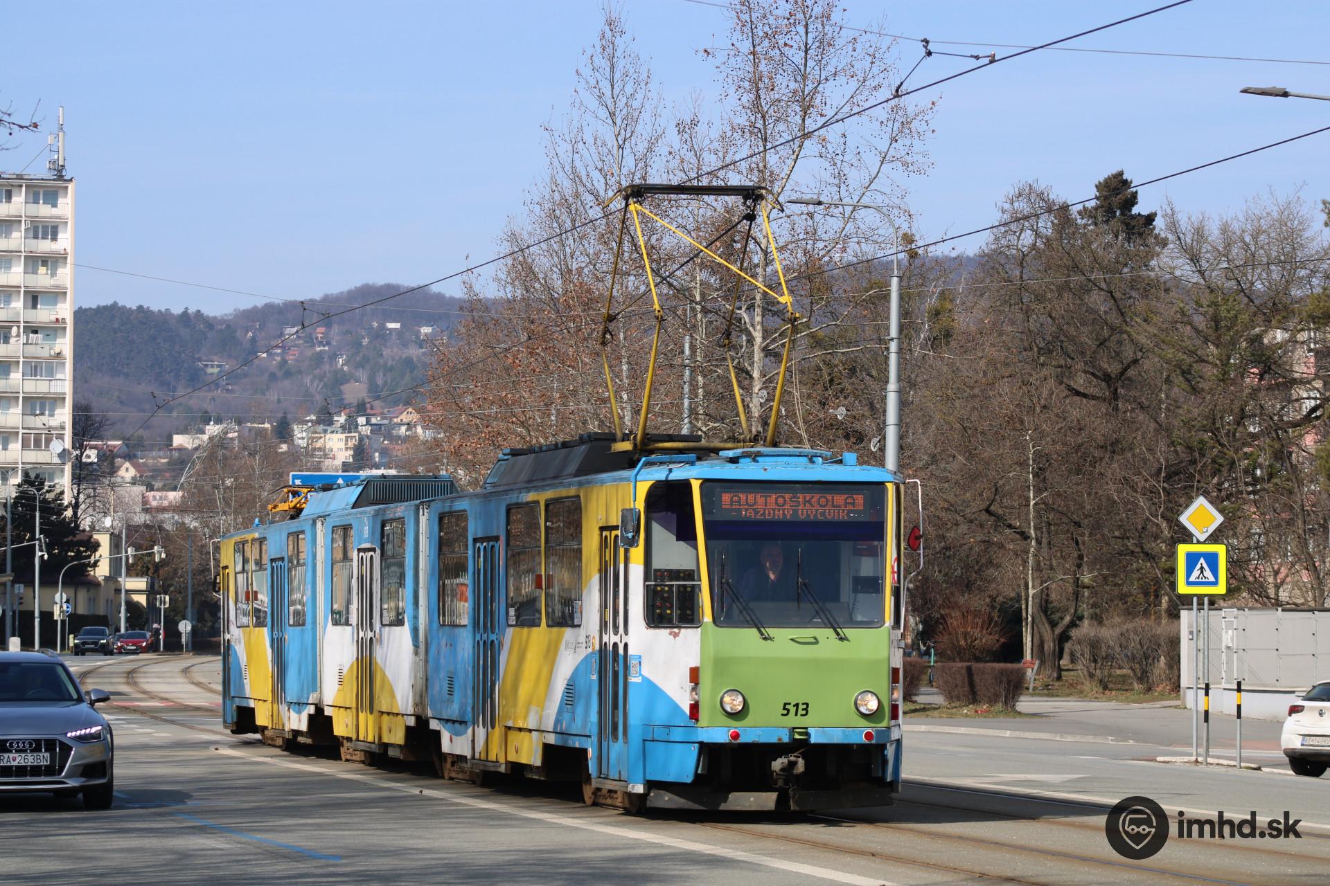 ČKD Tatra KT8 #513 • imhd.sk Košice