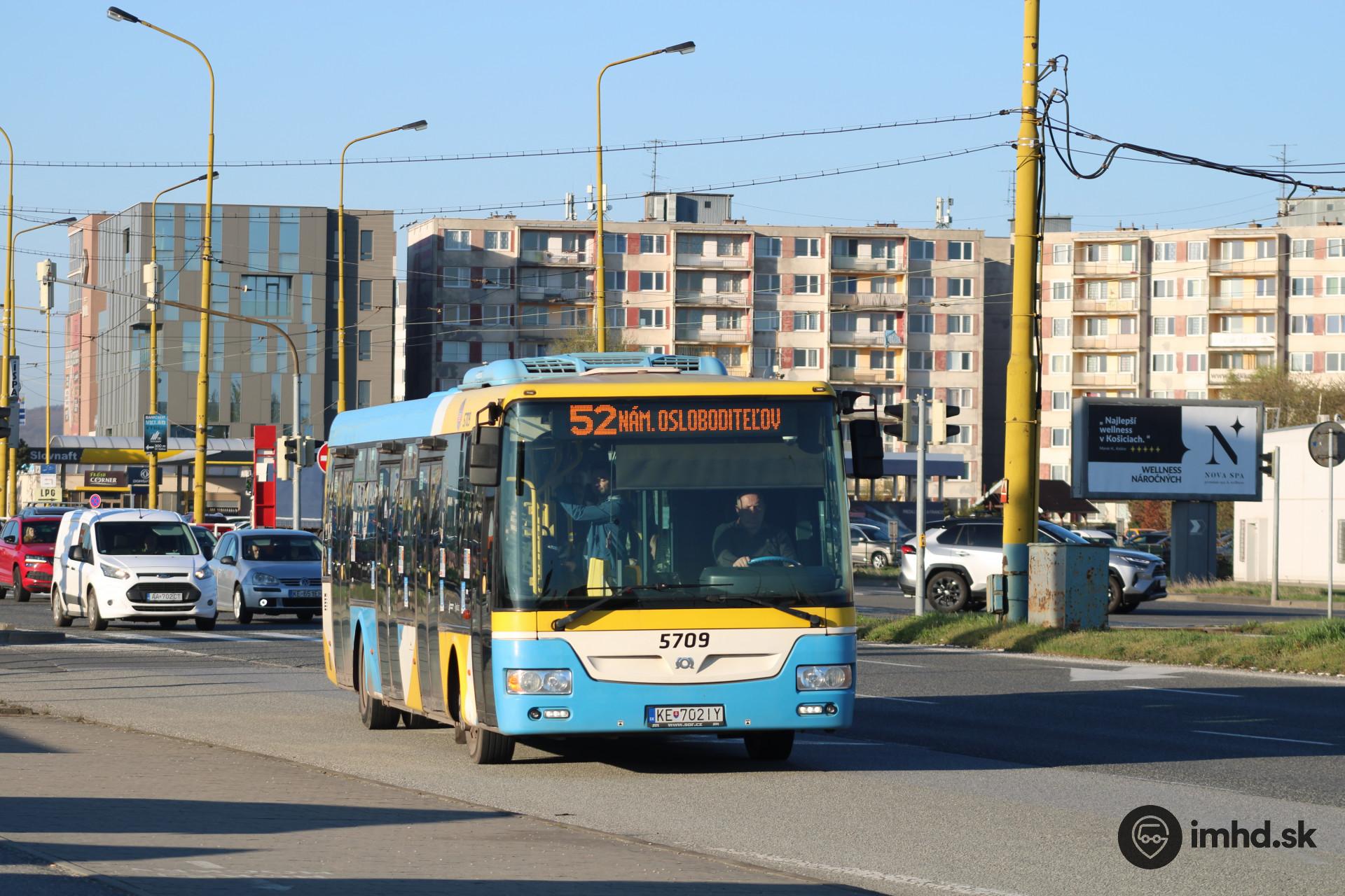 SOR NB 12 City #5709 • imhd.sk Košice