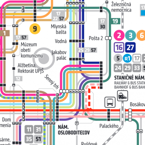 Maps • imhd.sk Košice