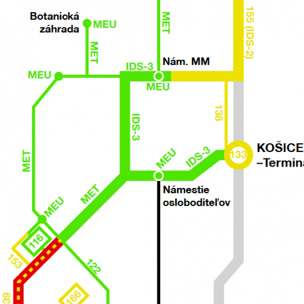 Maps • imhd.sk Košice