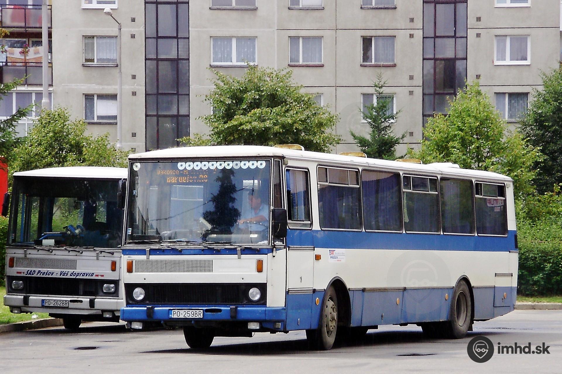 #PO-237BR čoskoro vyrazí z Vranova do Bardejova • imhd.sk Nitra