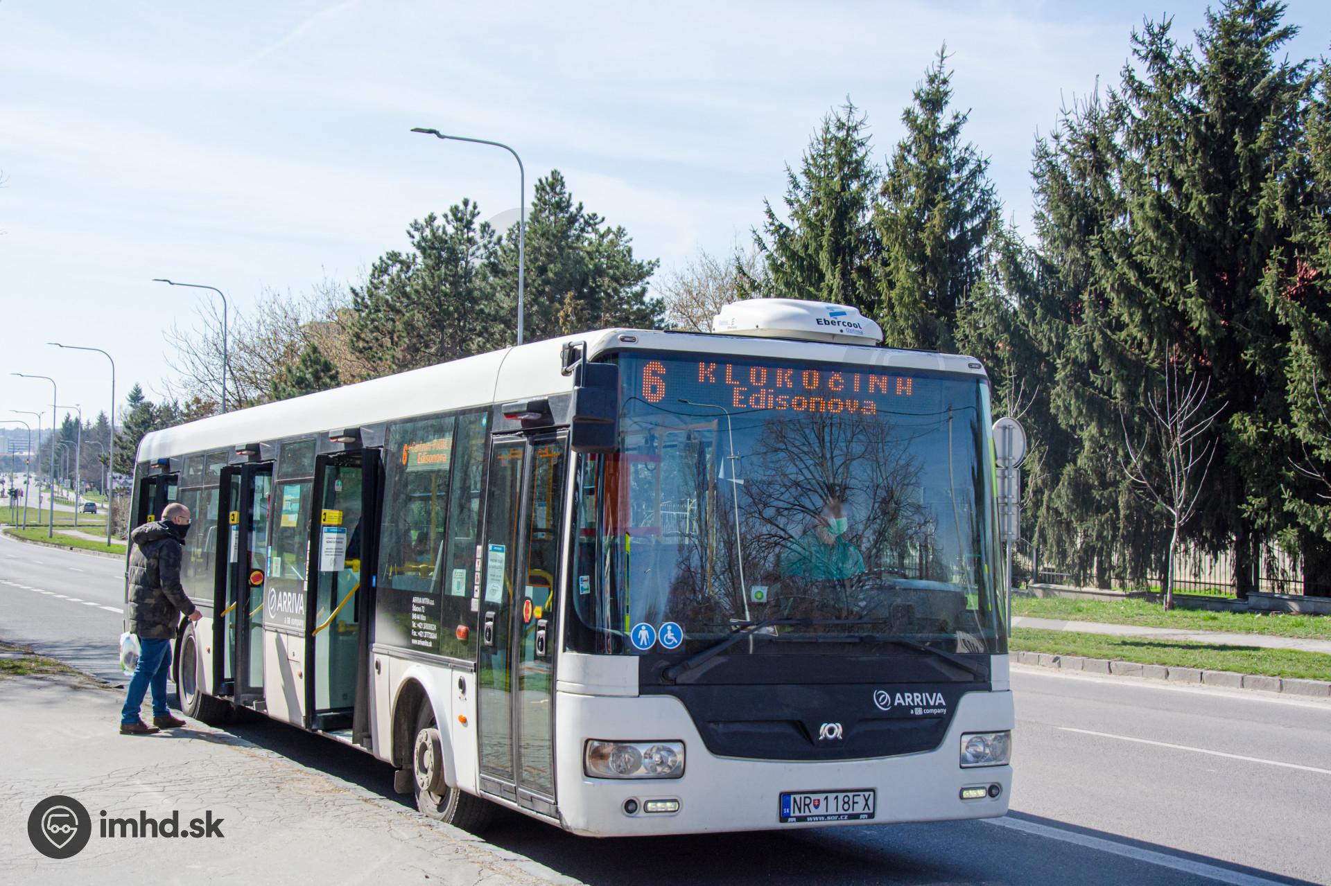 SOR NB 12 City #NR-118FX • imhd.sk Nitra