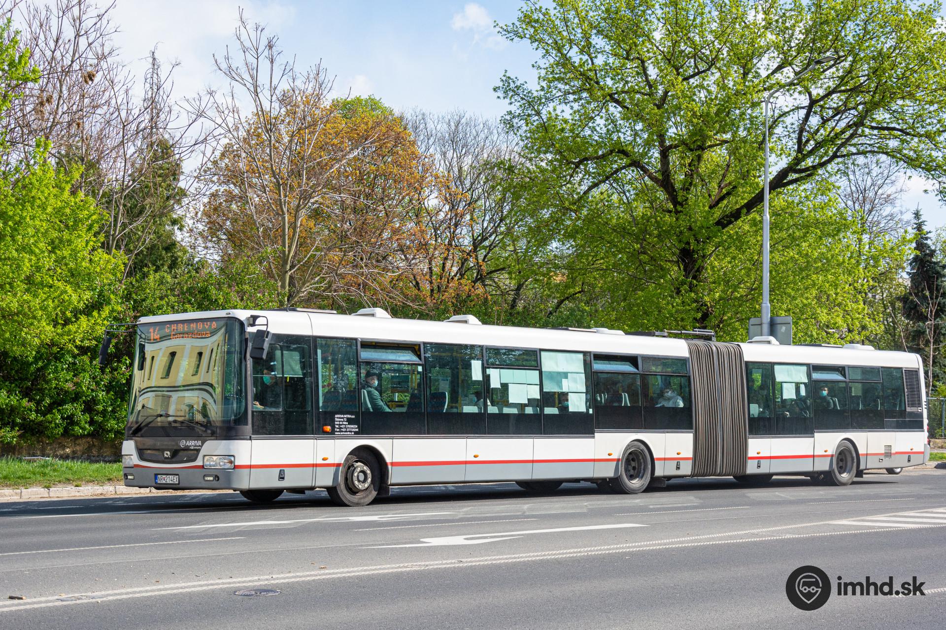 SOR NB 18 City #NR-214EX • imhd.sk Nitra