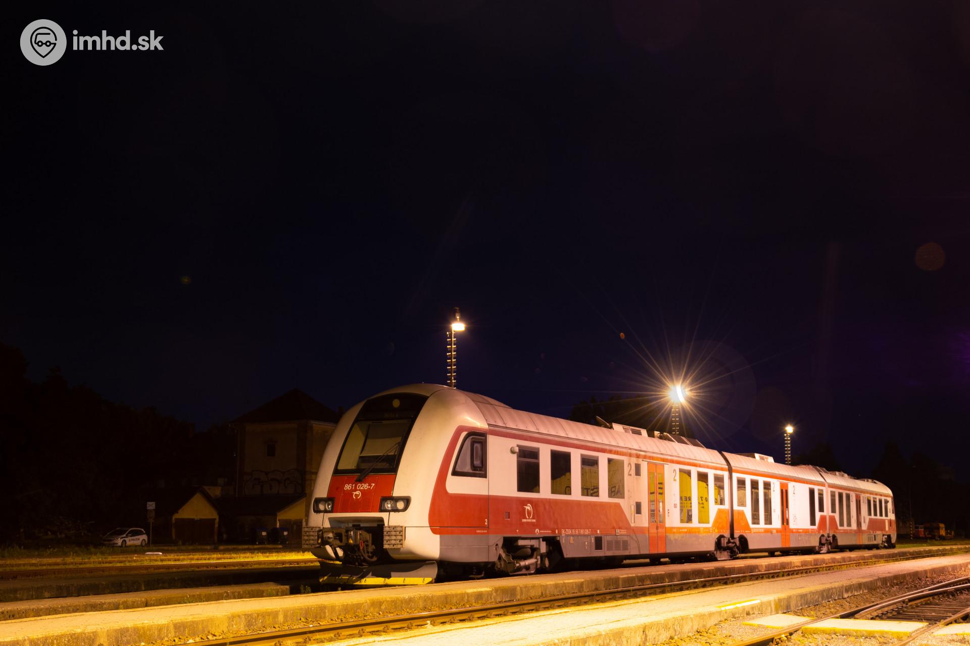 Zmena cestovného poriadku na vlakových linkách v okolí Nitry • imhd.sk Nitra
