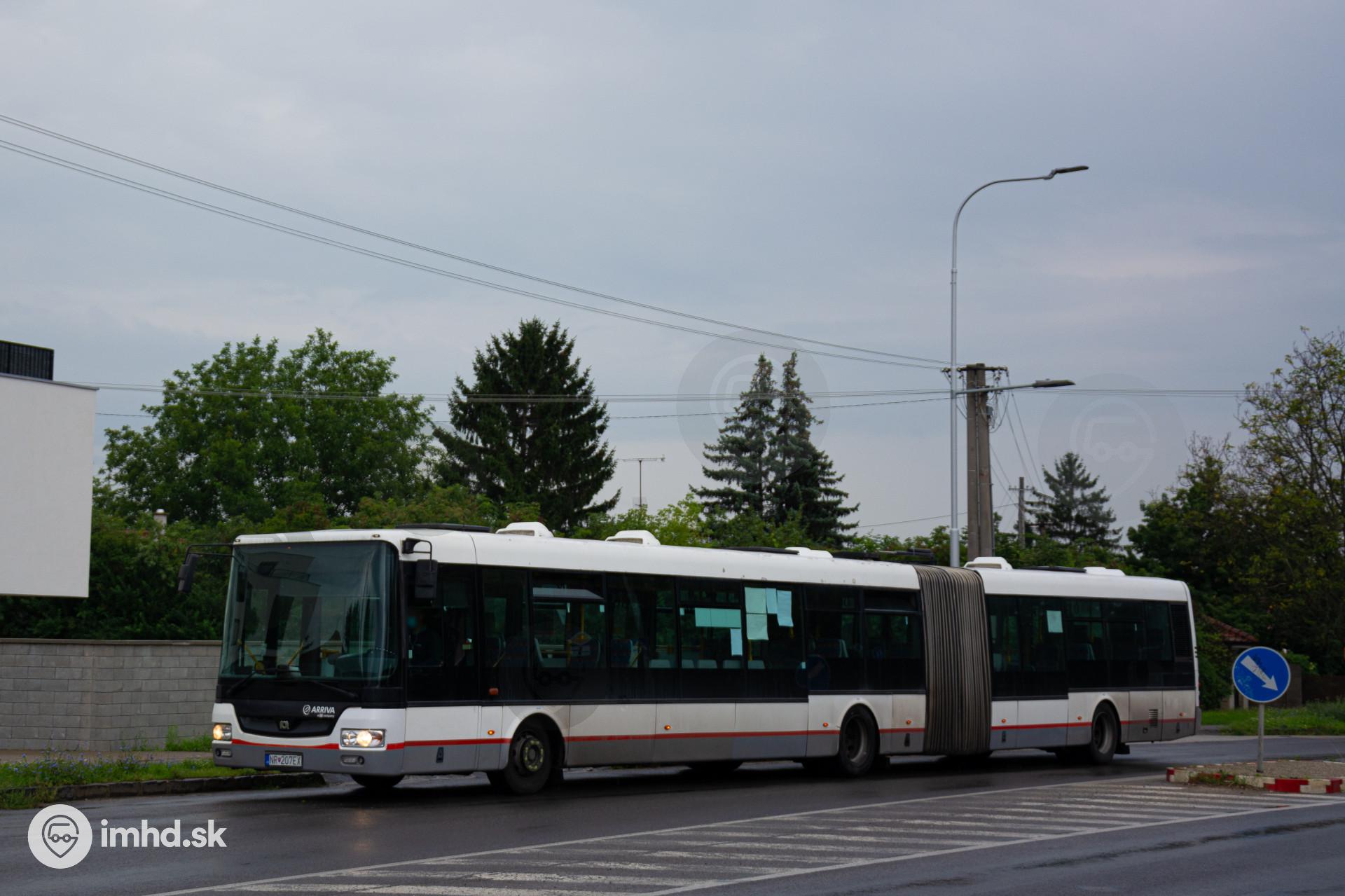 SOR NB 18 City (Arriva) #NR-207EX • imhd.sk Nitra