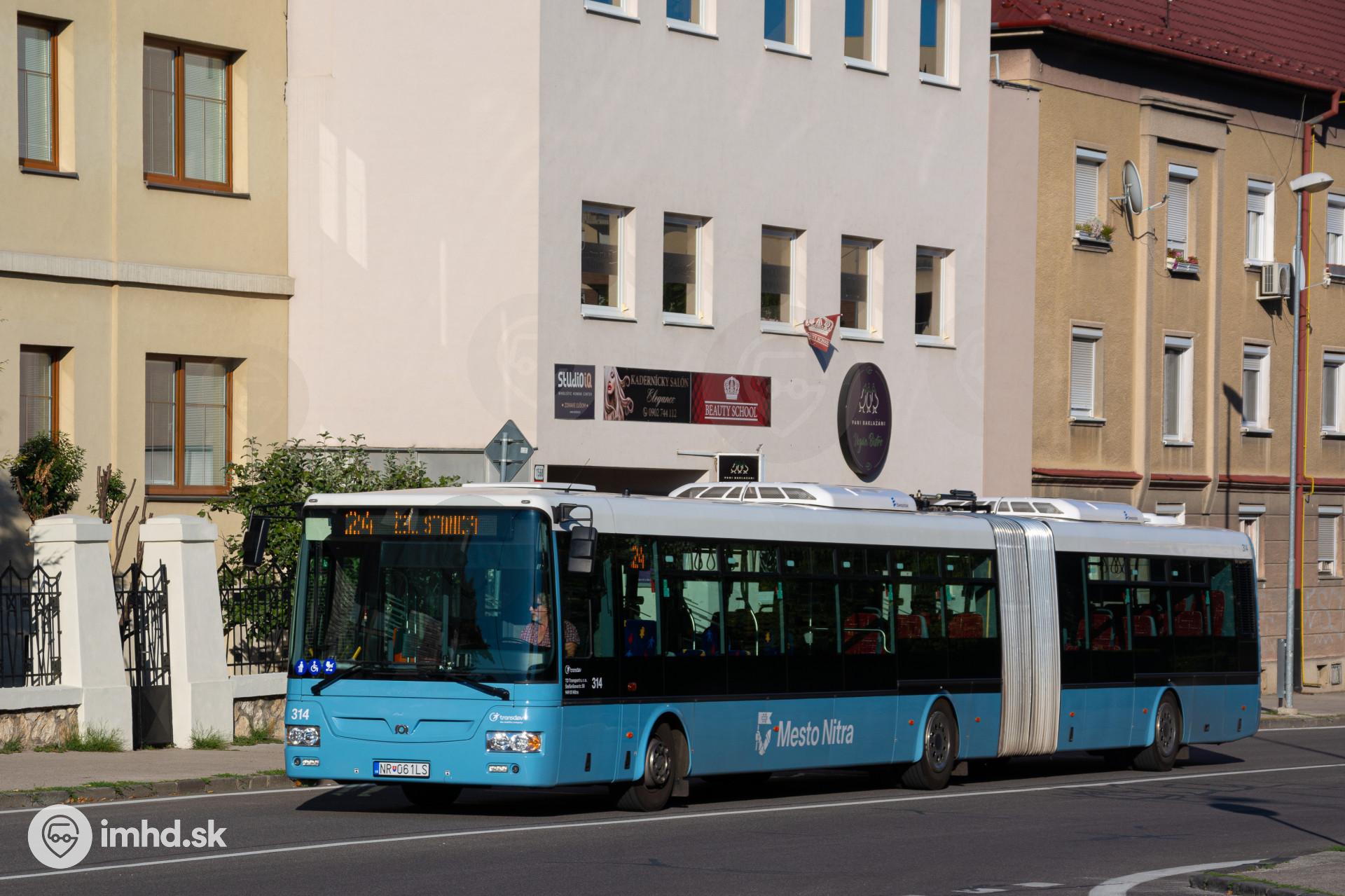 V hlavných úlohách: SOR NB 18 City (5.9.2022) • imhd.sk Nitra