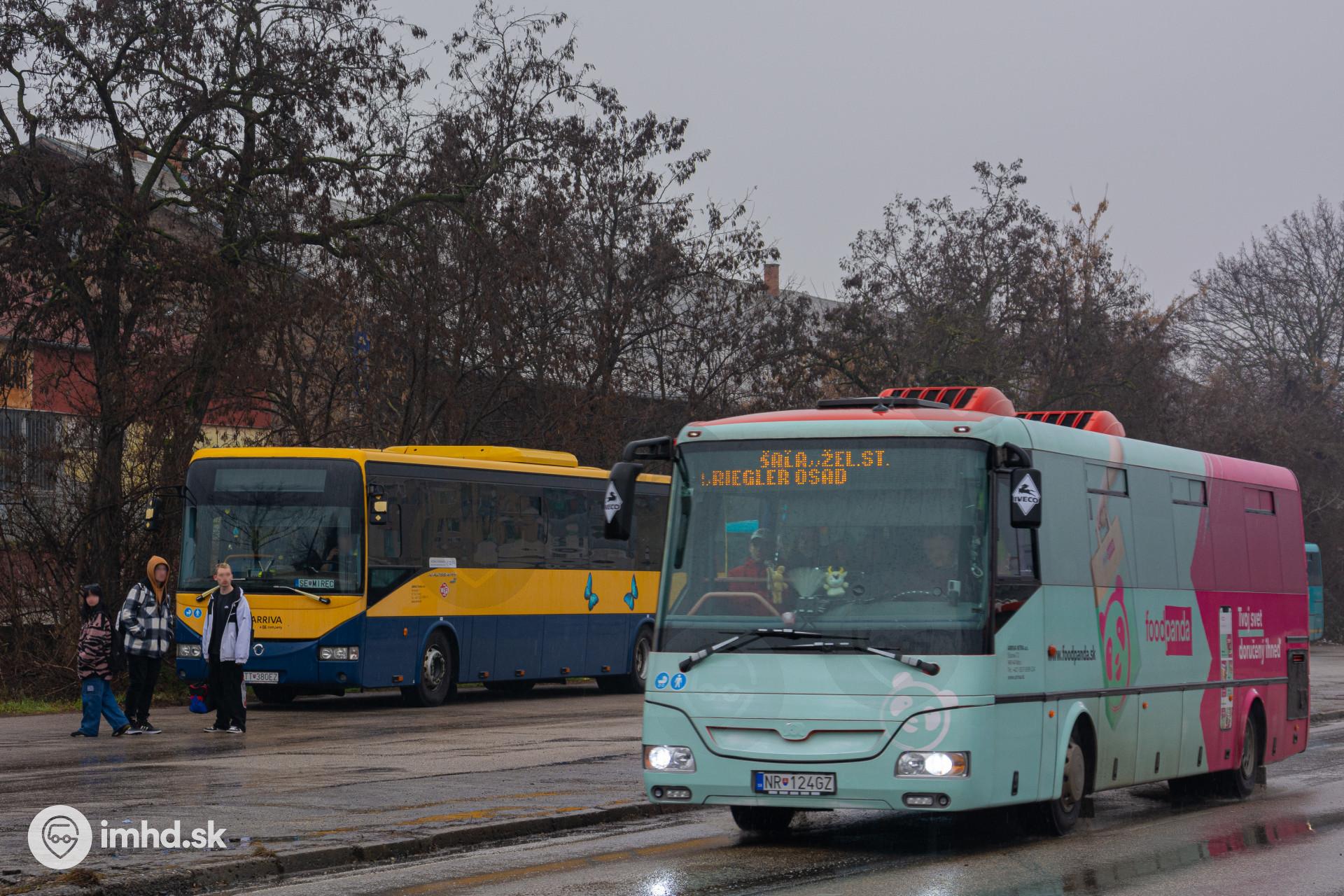 #NR-124GZ, linka 403423, Staničná ul. • imhd.sk Nitra