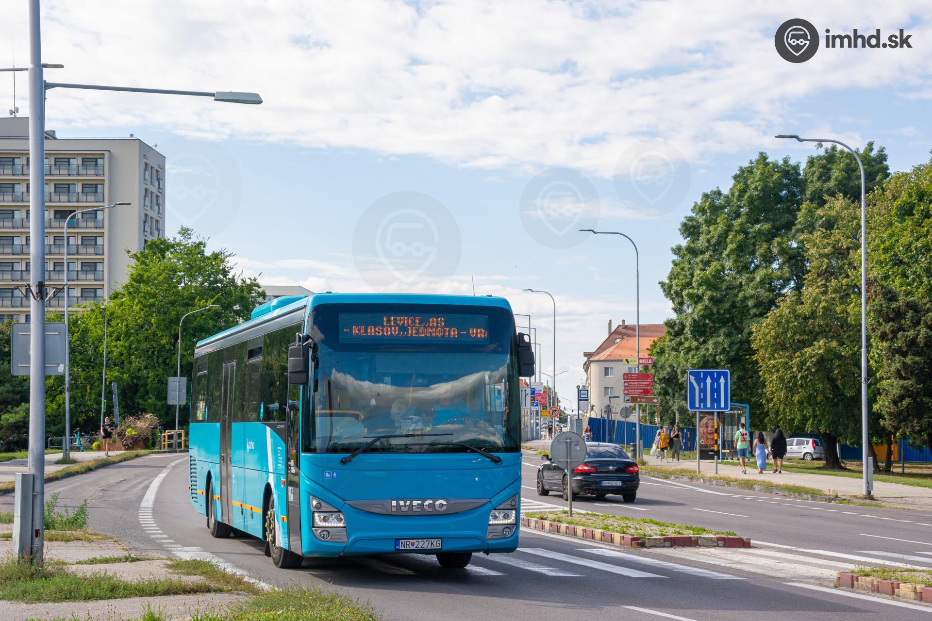 Zmena cestovného poriadku regionálnej linky 403468 (od 1.2.2024) • imhd.sk Nitra