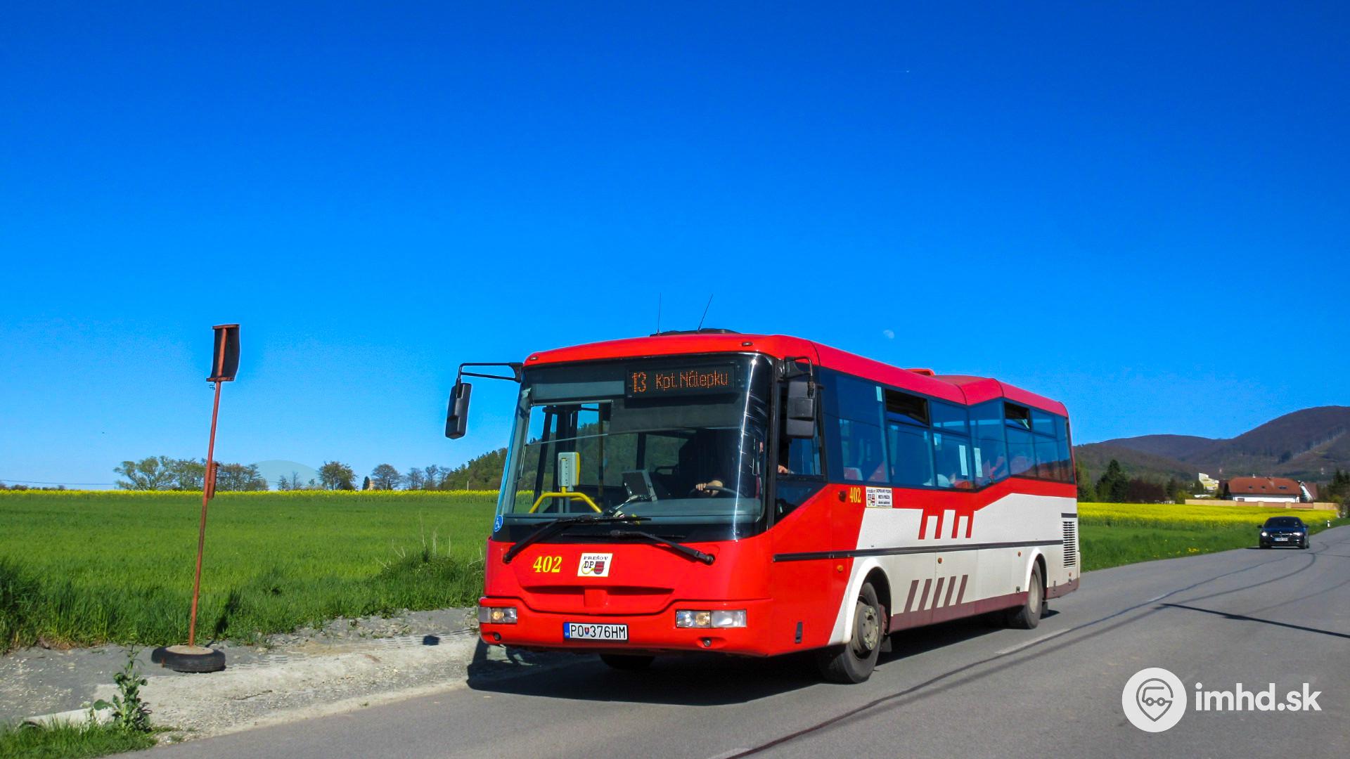 Zmeny v organizácii MHD (od 1.1.2024) • imhd.sk Prešov