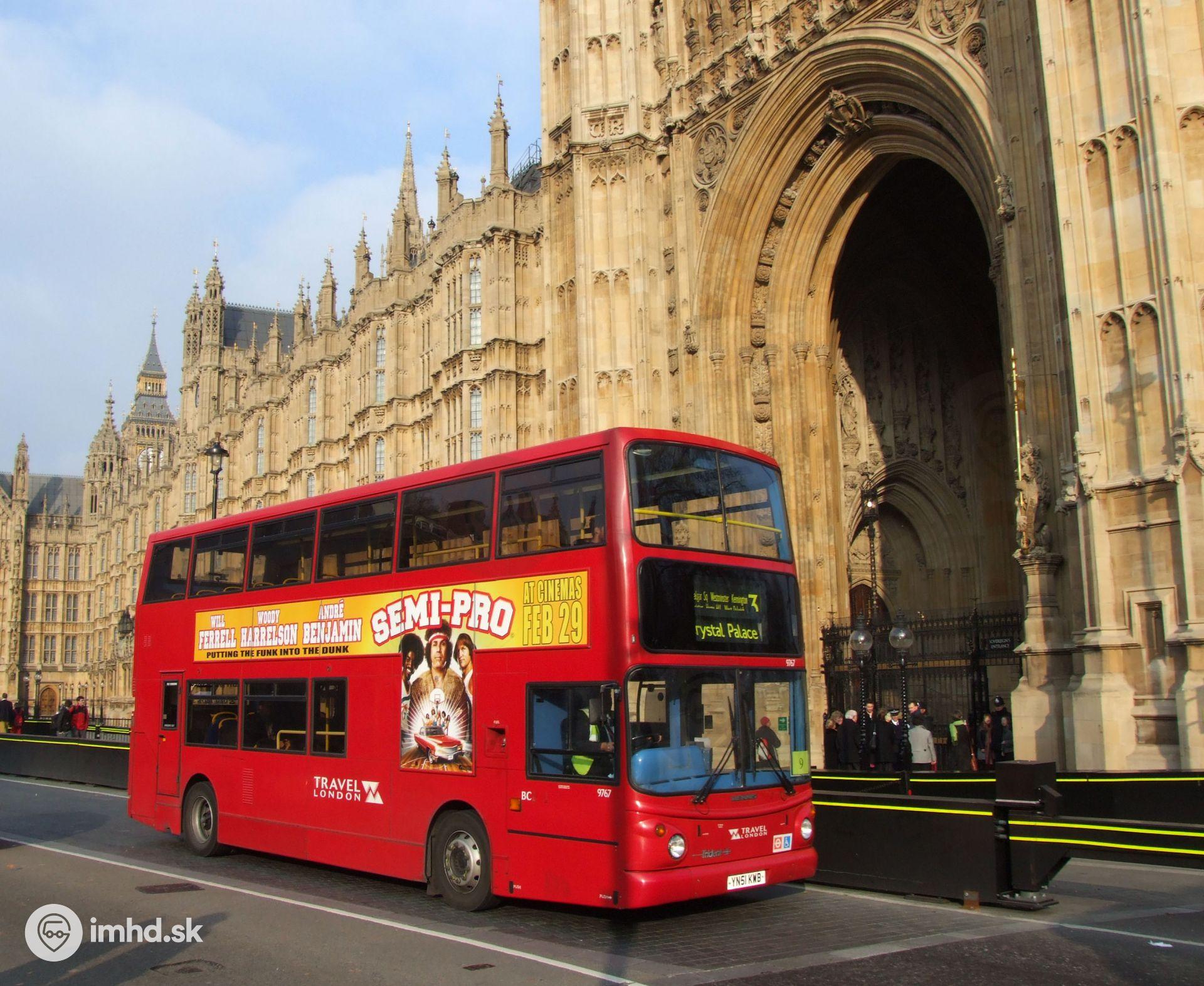 Londýnske (zväčša) poschodové autobusy (28.6.2009) • imhd.sk Poprad-Tatry