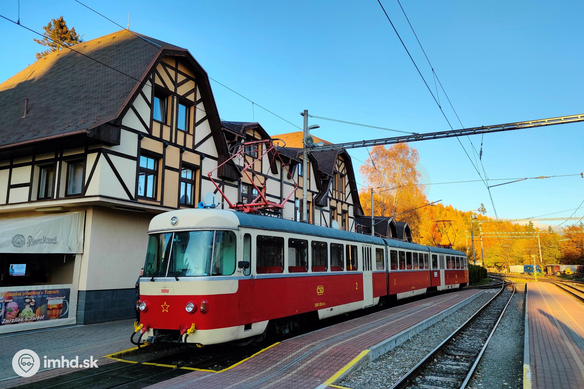 Stará mapa TEŽ • imhd.sk Poprad-Tatry