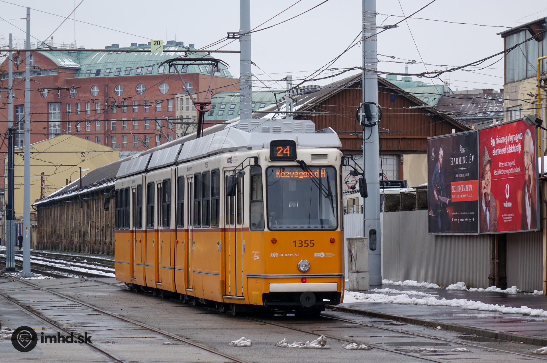 Budapeštianske električky (9.11.2025) • imhd.sk Poprad-Tatry