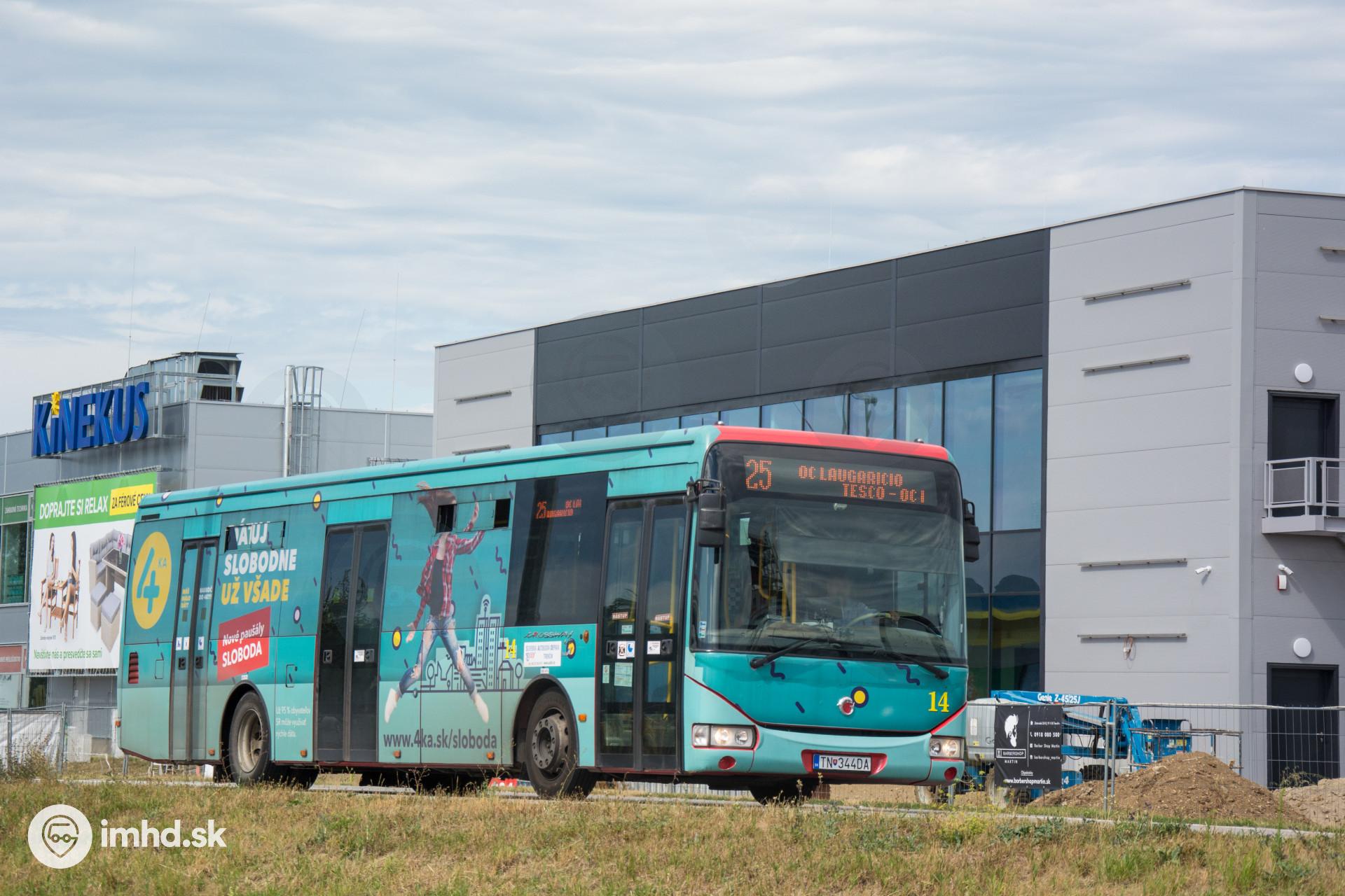 Irisbus Crossway LE 12M #14 • imhd.sk Trenčín