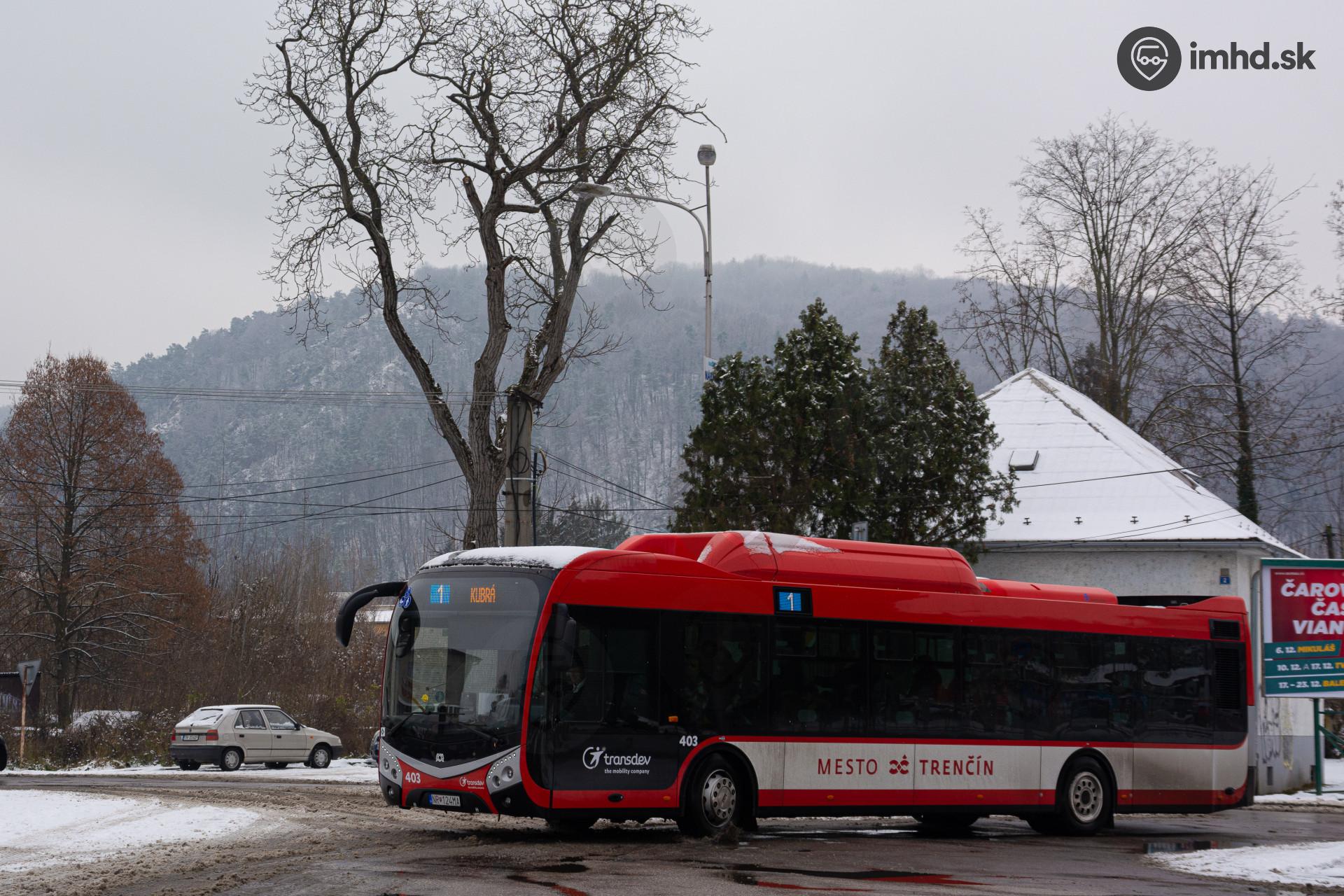 Interiérová kamera • imhd.sk Trenčín