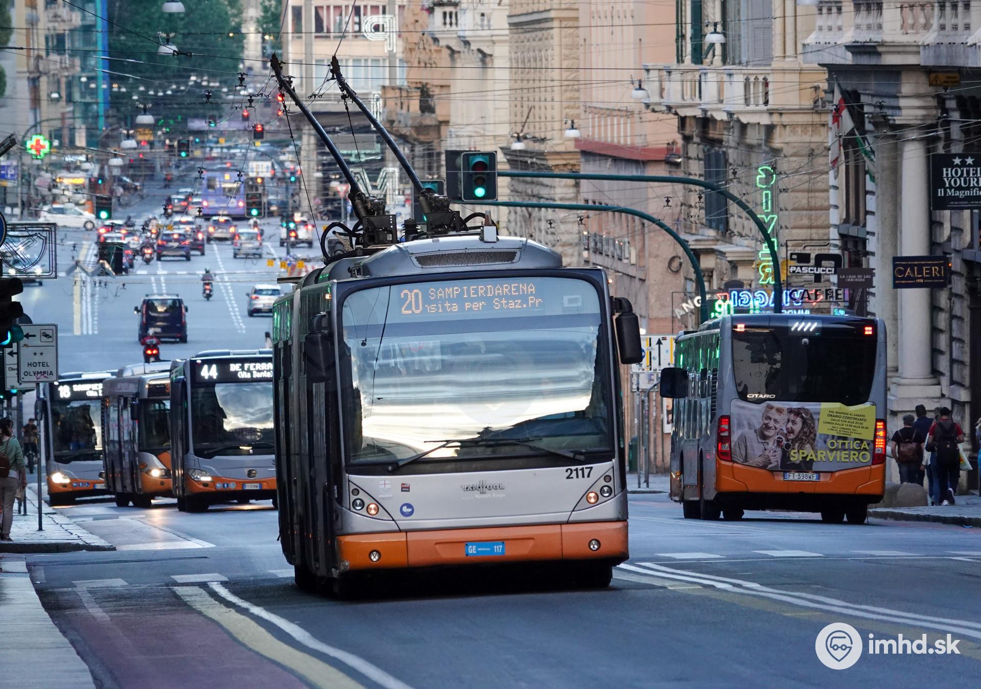 #717, MI 717, route 90, Viale Tibaldi • imhd.sk Slovakia and the world