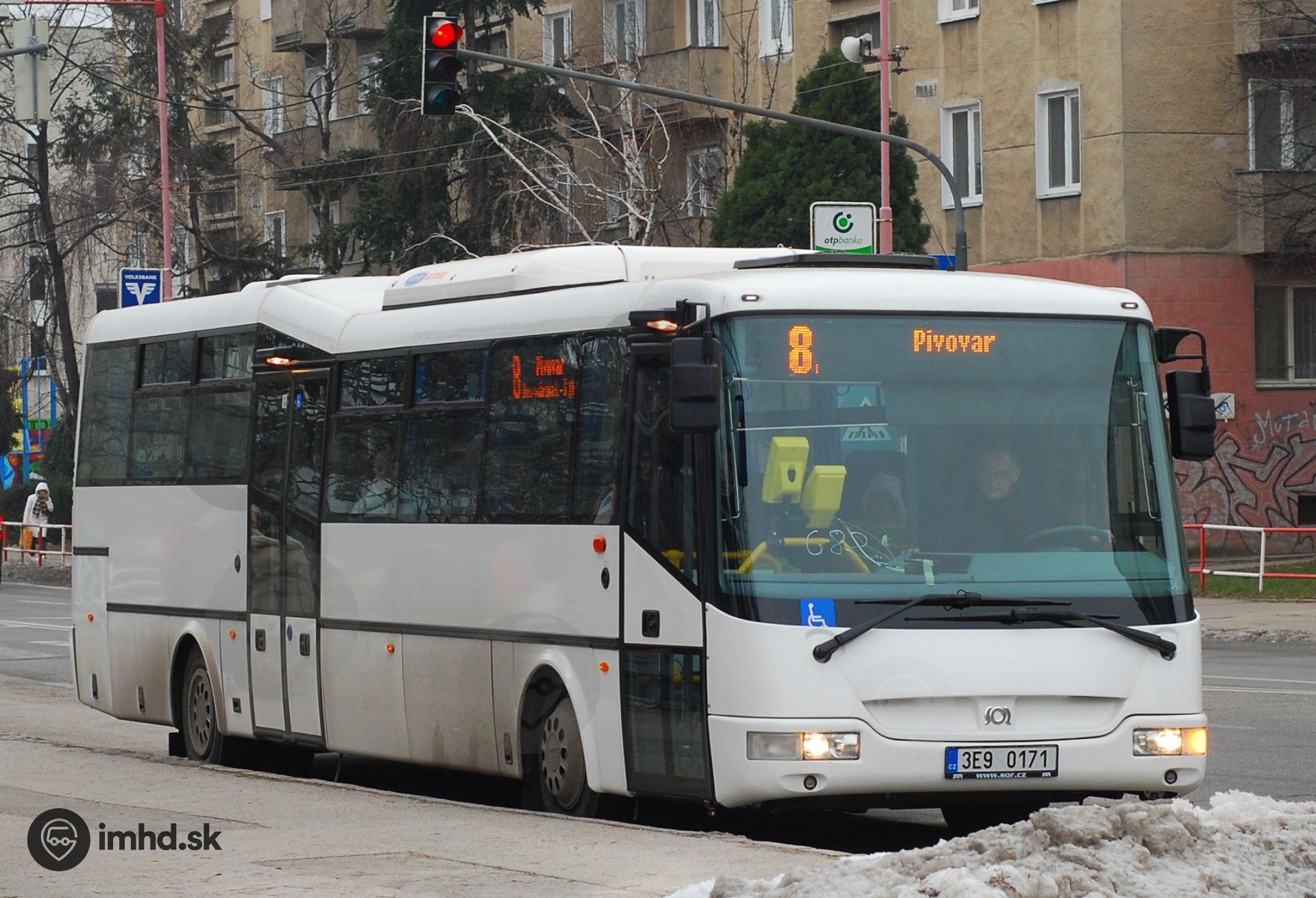 SOR BN 12 & SOR CN 12 #3E9 0171 • imhd.sk Trnava