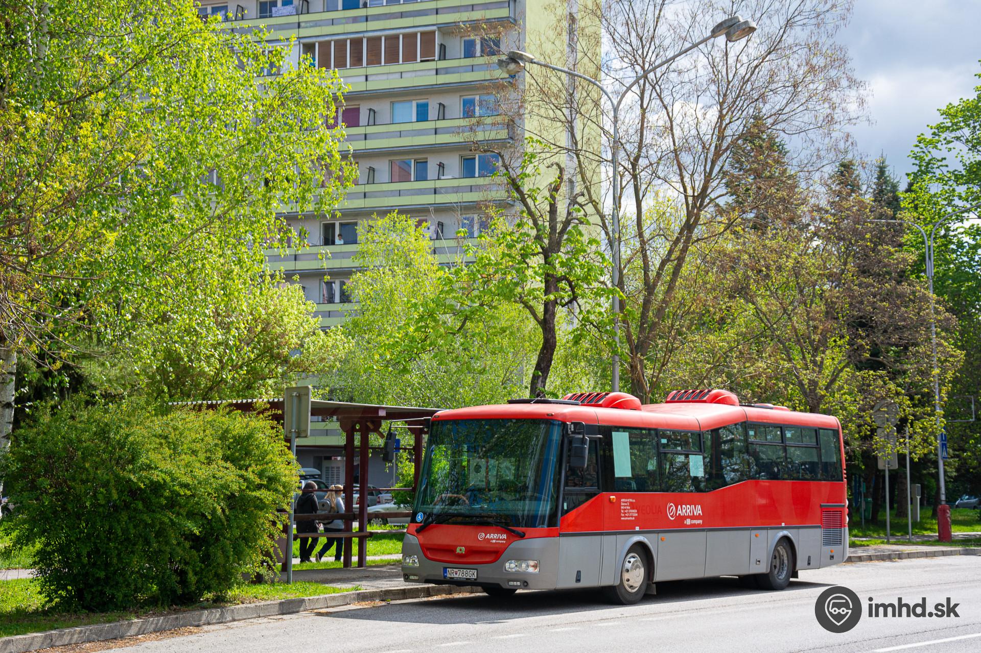 #NR-658CV, Nitra, Staničná ul., zastávka Autobusová stanica • imhd.sk ...