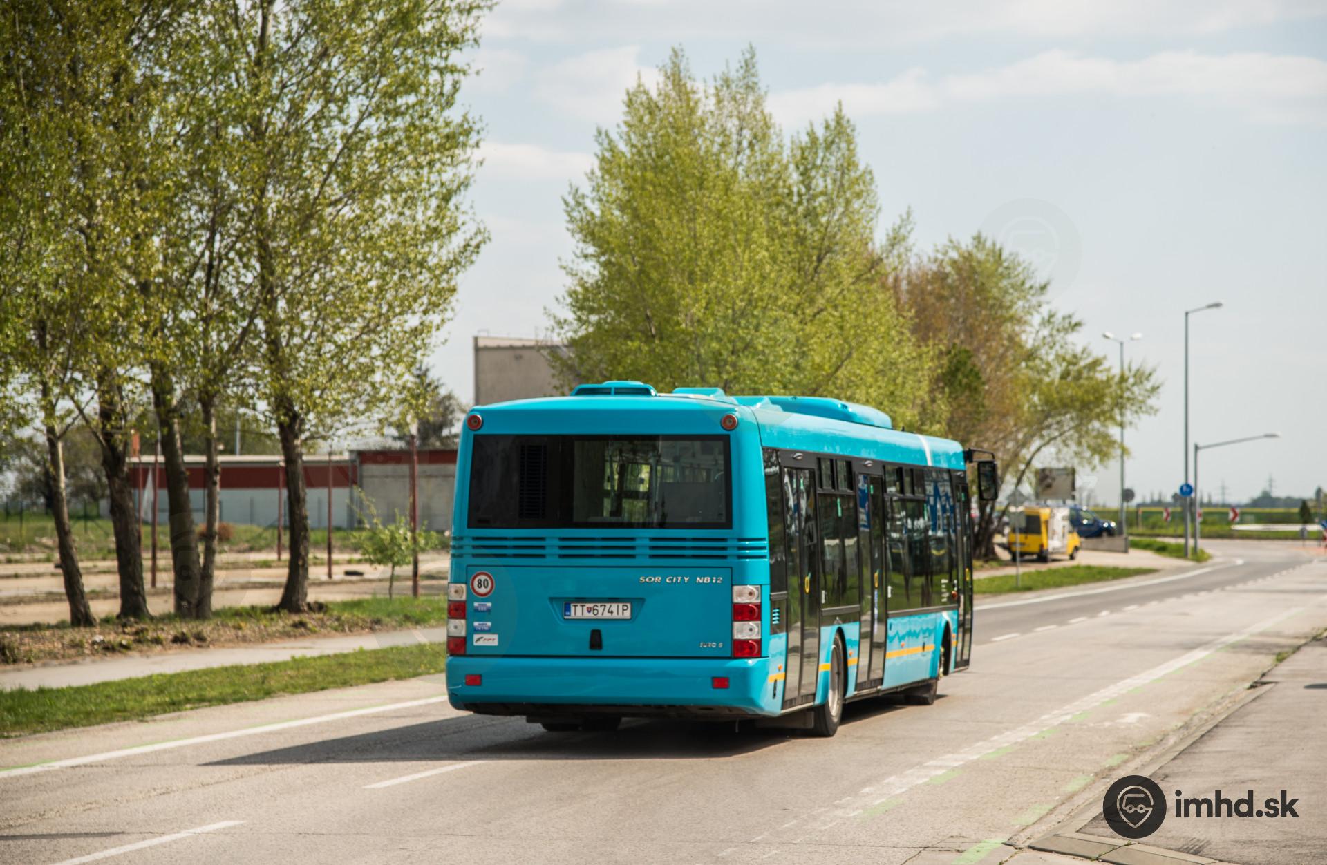 SOR NB 12 City #TT-674IP • imhd.sk Trnava