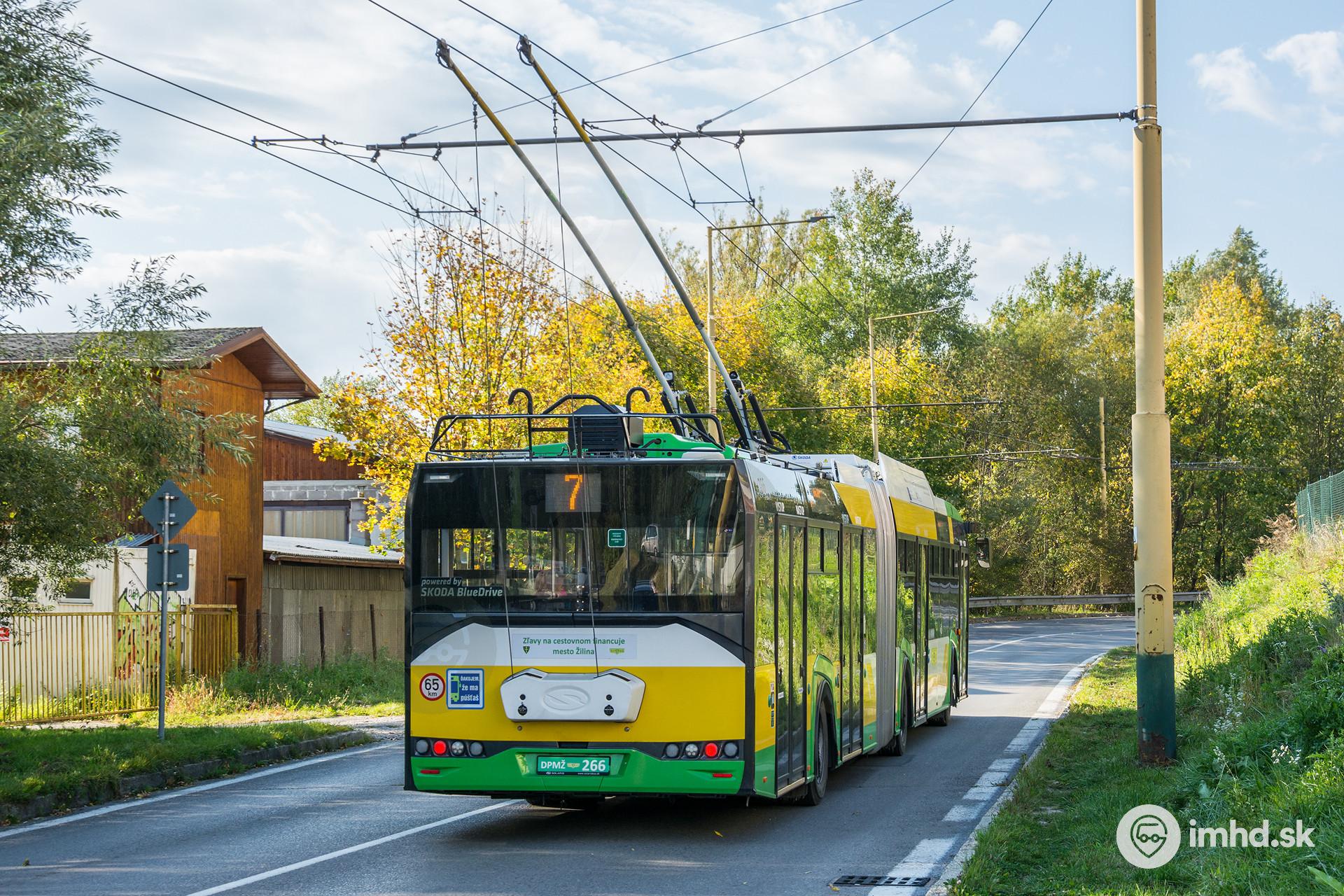 Škoda 27 Tr Solaris #266 • imhd.sk Žilina